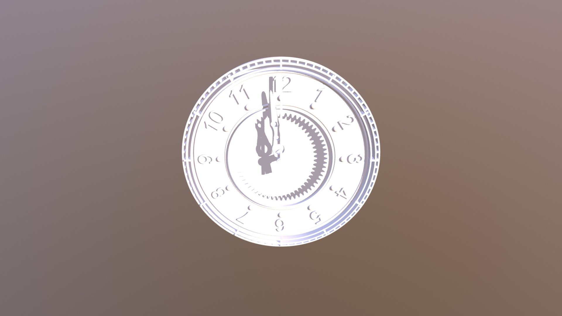 Year Clock - 3D model by fazlulkarimrabby [1e20399] - Sketchfab