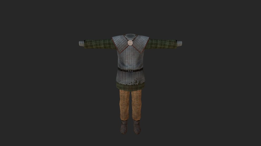 Celtic Noble Mail - 3D model by jordan51592 [1e22e06] - Sketchfab