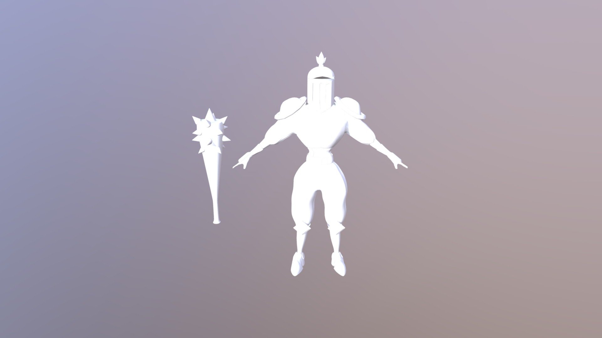 Strike Knight - Download Free 3D model by LEDThief [1e25524] - Sketchfab