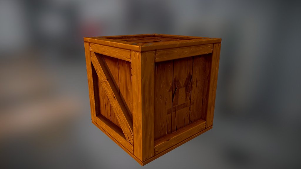 Crate - 3D model by Michael J Ross (@mykross77) [1e25ec3] - Sketchfab
