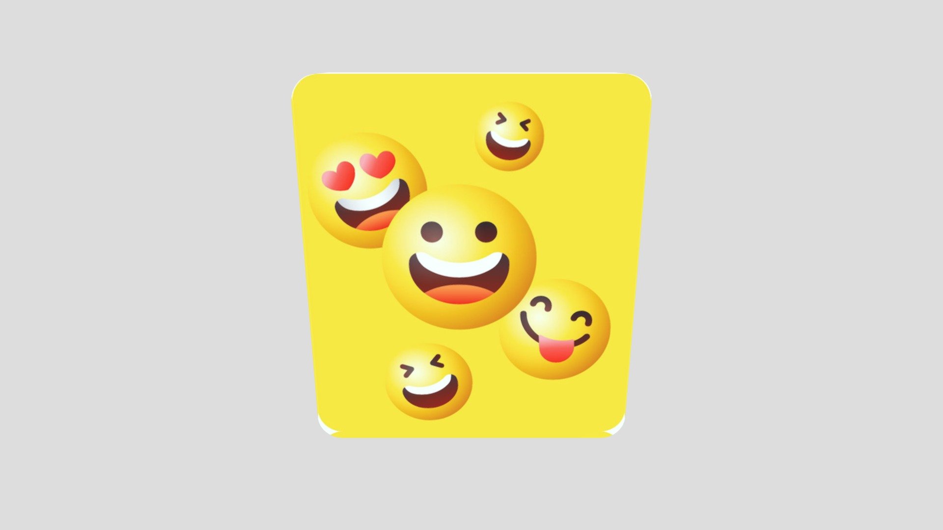 Emoji Icons - Download Free 3D model by leesokleng [1e26237] - Sketchfab