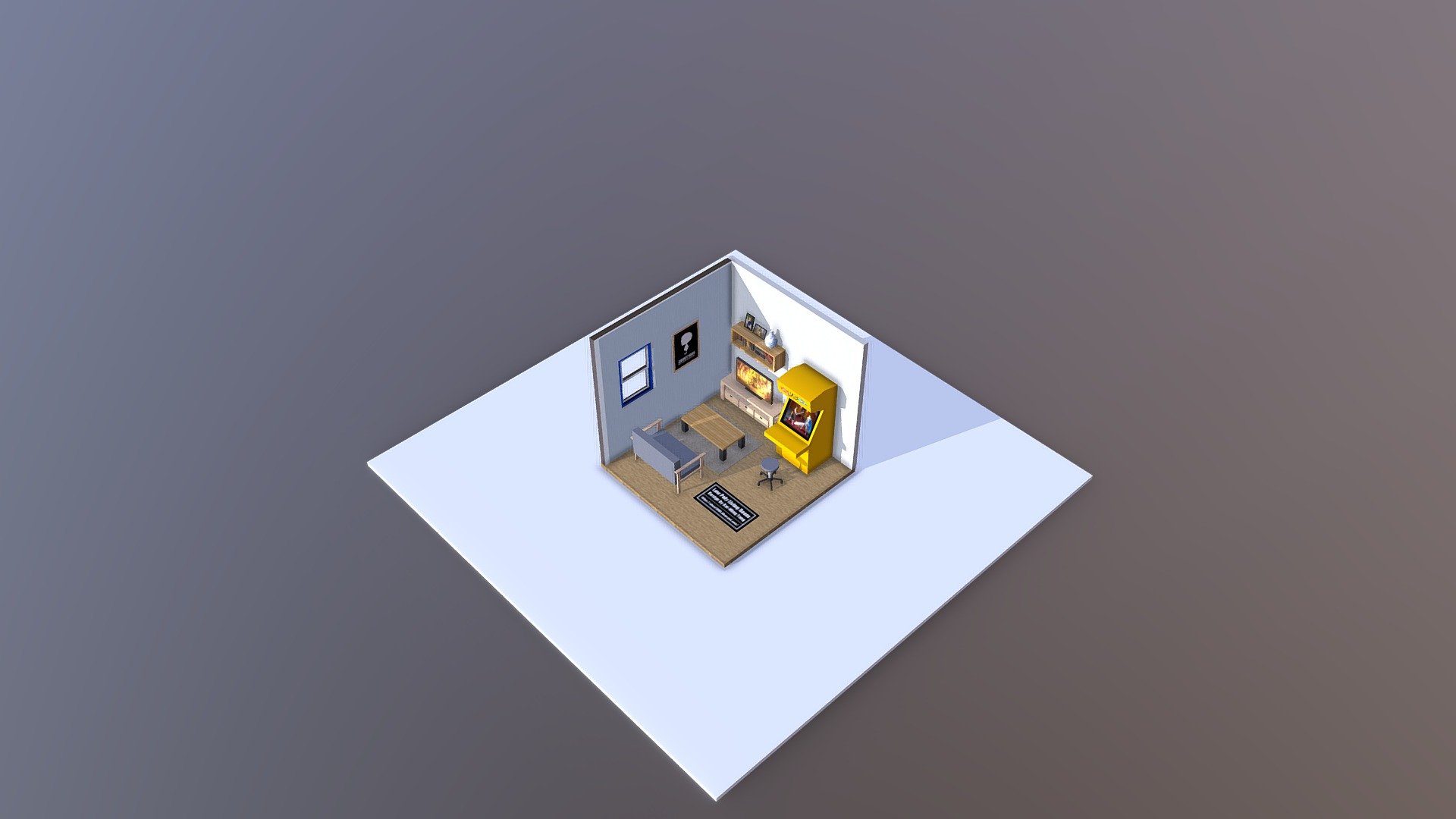 RoomS - Download Free 3D model by KOSAKI0615 [1e26c67] - Sketchfab