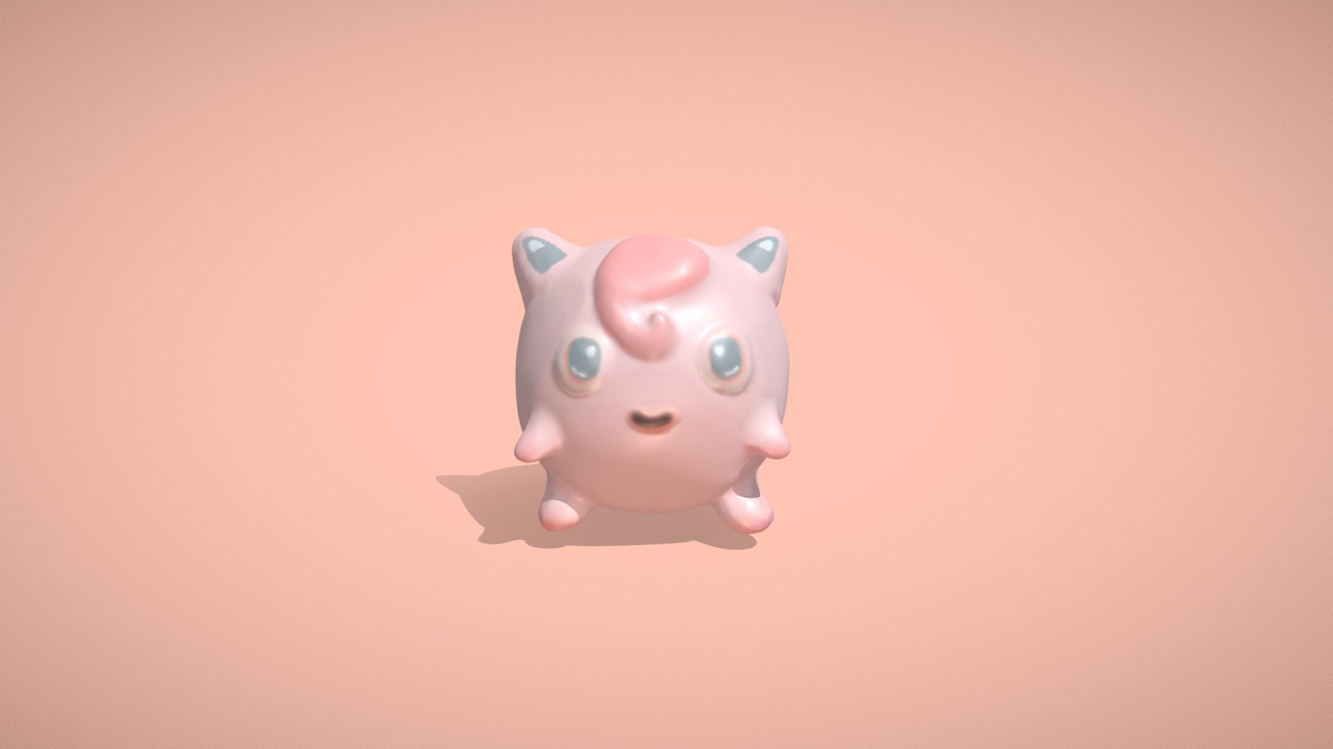 Jigglypuff - 3D model by cowliin [1e27cbe] - Sketchfab