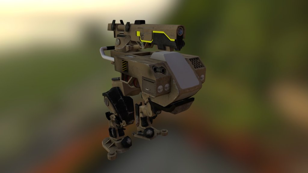 Yeager Mech - 3D model by To-mos [1e27ed1] - Sketchfab