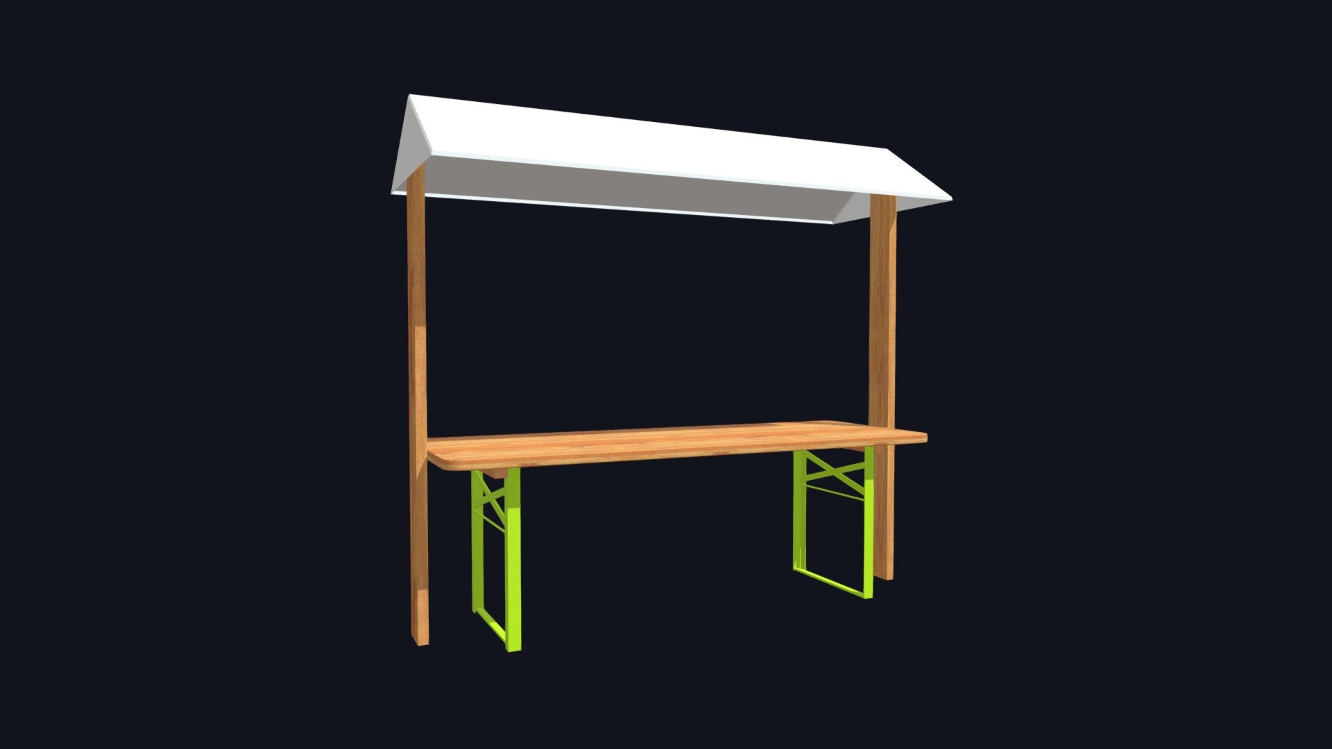 Bancarella - 3D model by patricco [1e2ac7c] - Sketchfab