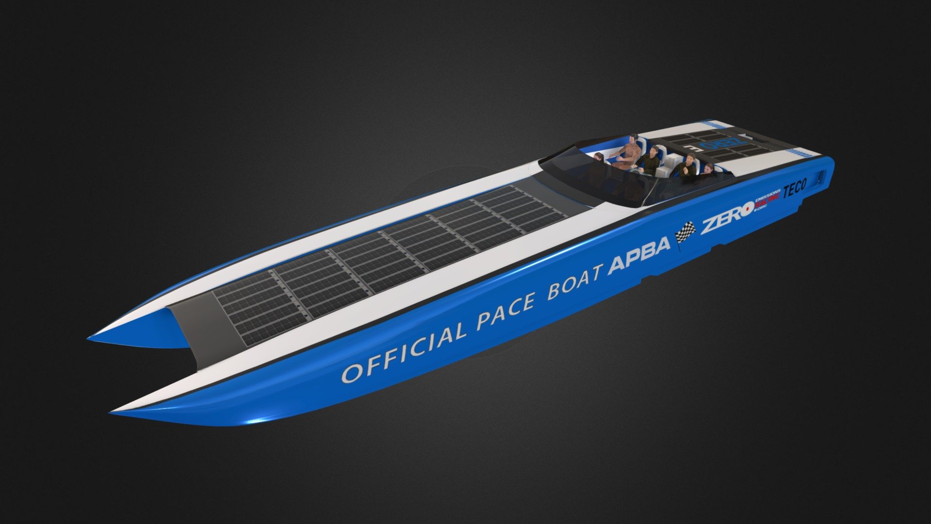 Pace Boat Zero E 52' - 3D model by sukmana3003 [1e2b4db] - Sketchfab