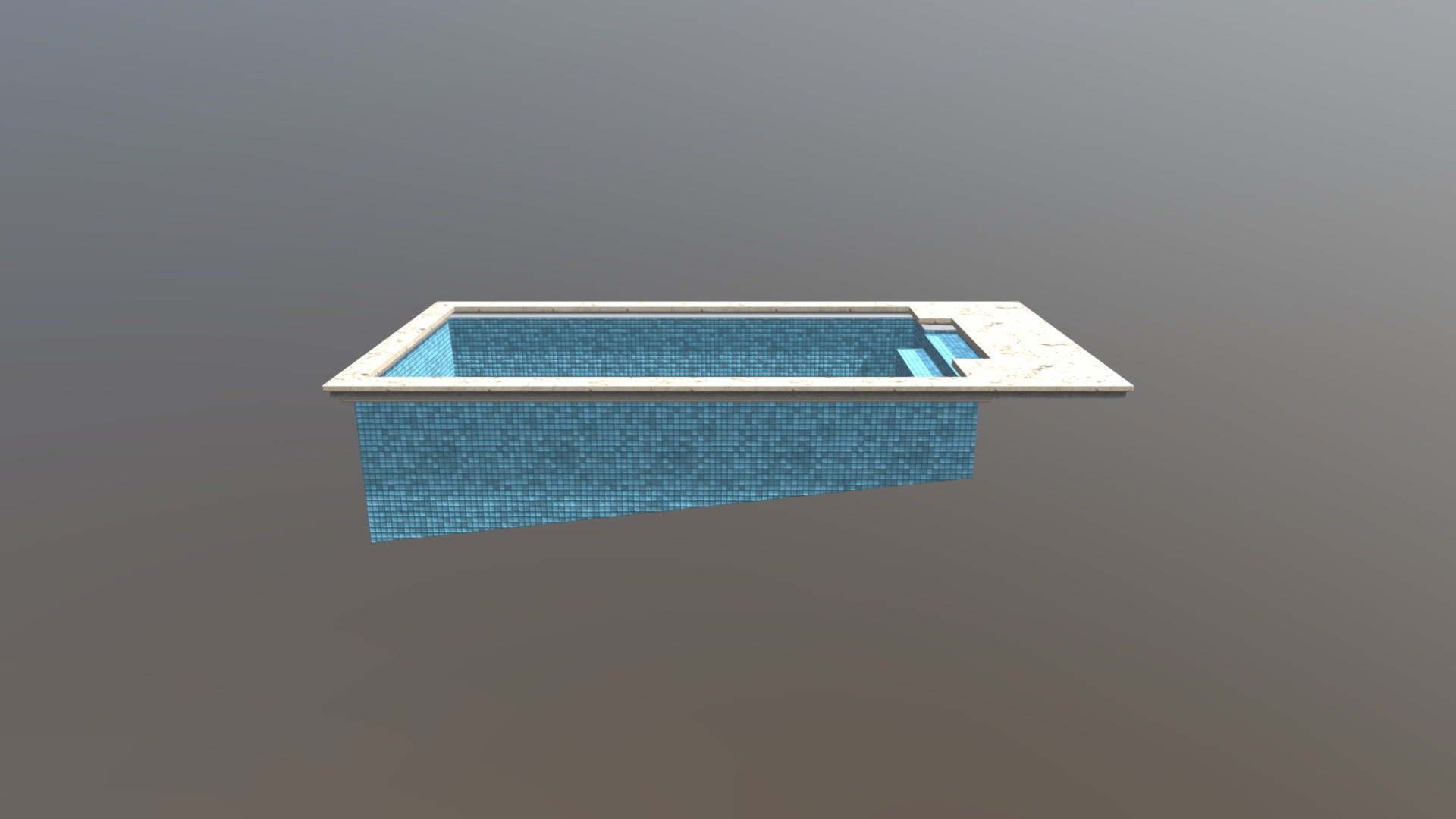 Water Pool - 3D model by 3dvizuals [1e2c3ee] - Sketchfab