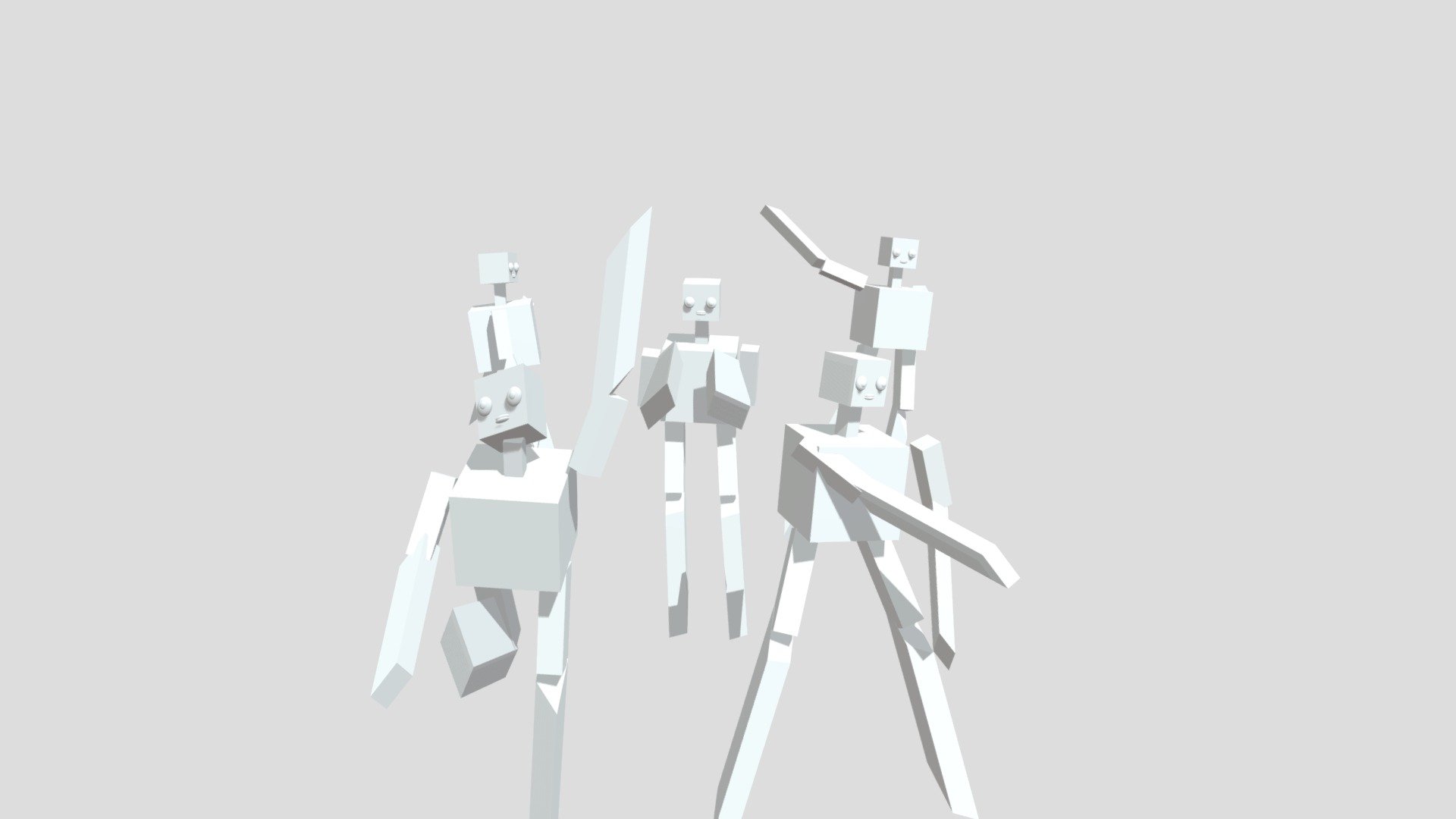 Hierarchy Rig - Keyframed Poses - 3D model by syounus0001 [1e2d483 ...