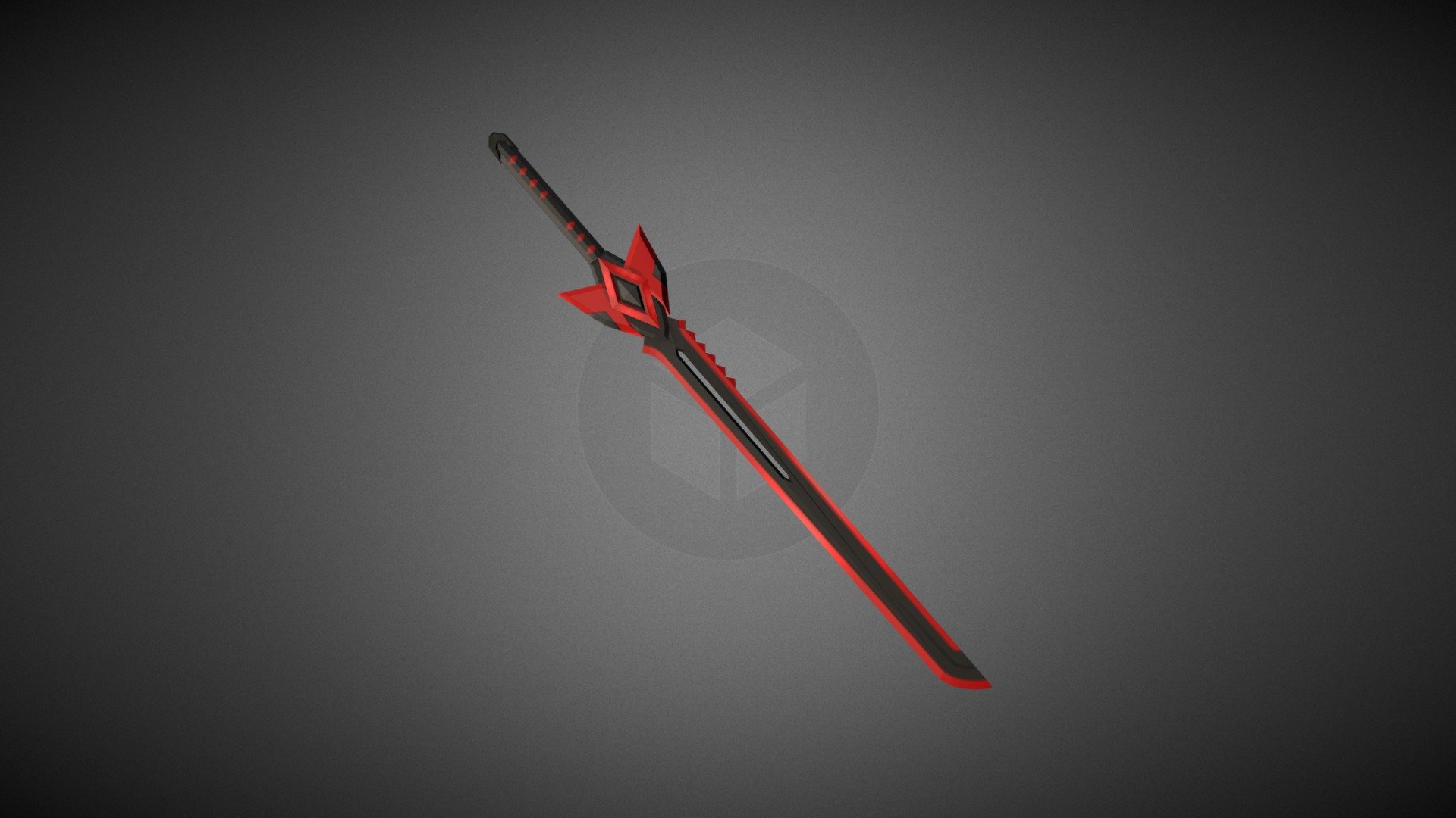 Ascend Ninjato - 3D model by Gabzloadead [1e2dd38] - Sketchfab