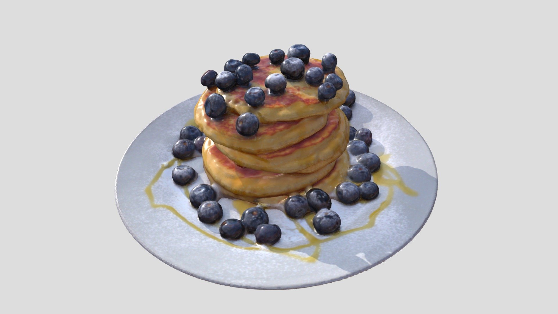 Pancake Day ! - 3D model by CSL_Alex [1e2ebc7] - Sketchfab