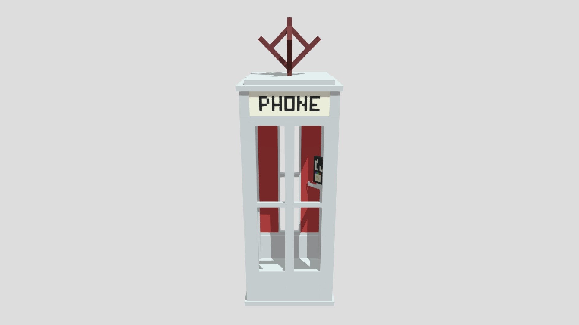 Bill and Ted - Phone Box Time Machine - Download Free 3D model by Li ...