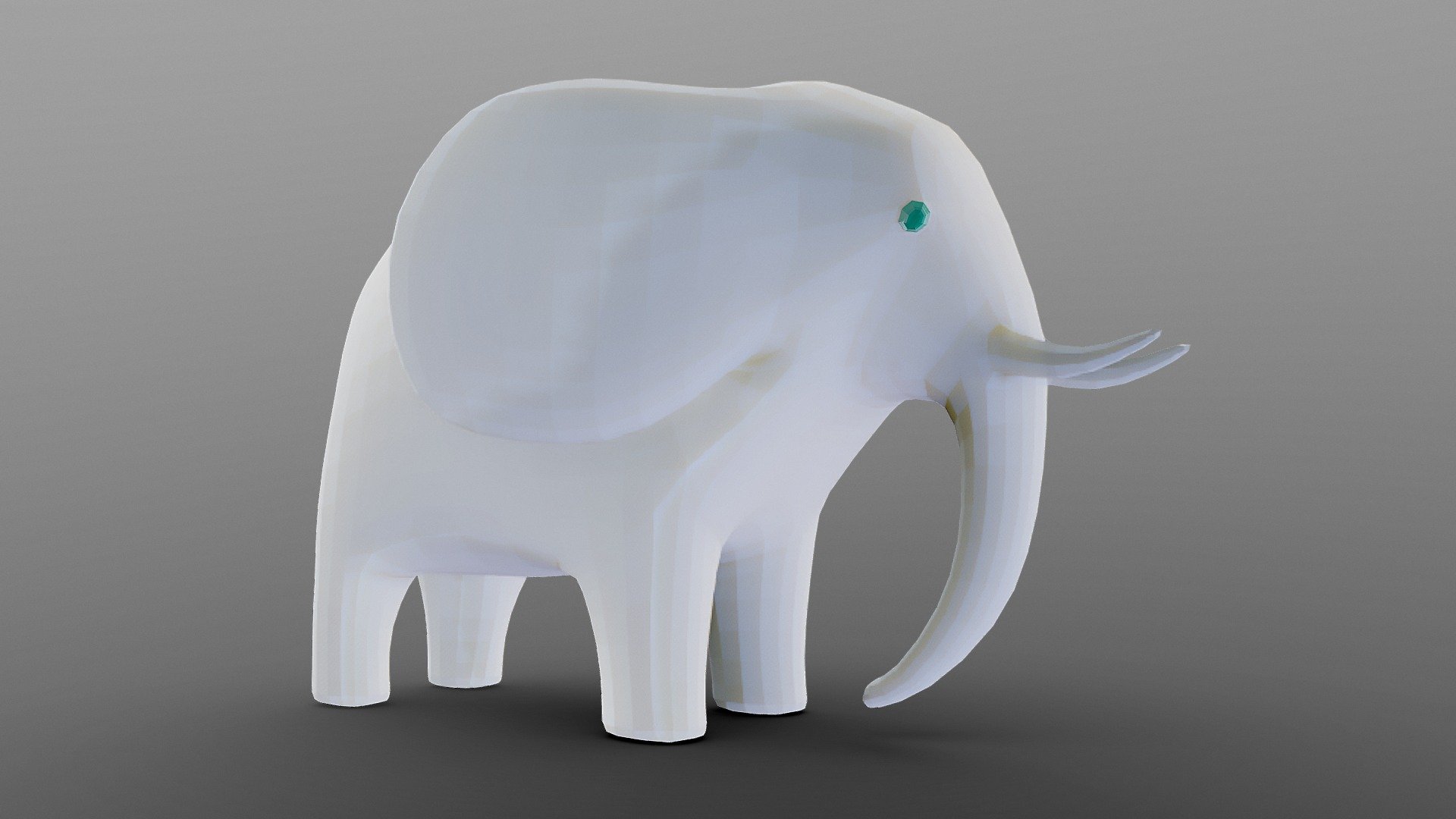 Small Elephant - 3D model by Drakery [1e33730] - Sketchfab