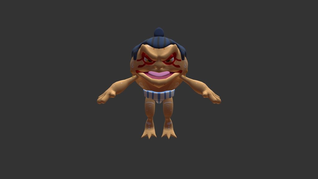 Goemon Honda - 3D model by virtusasus [1e33b7e] - Sketchfab