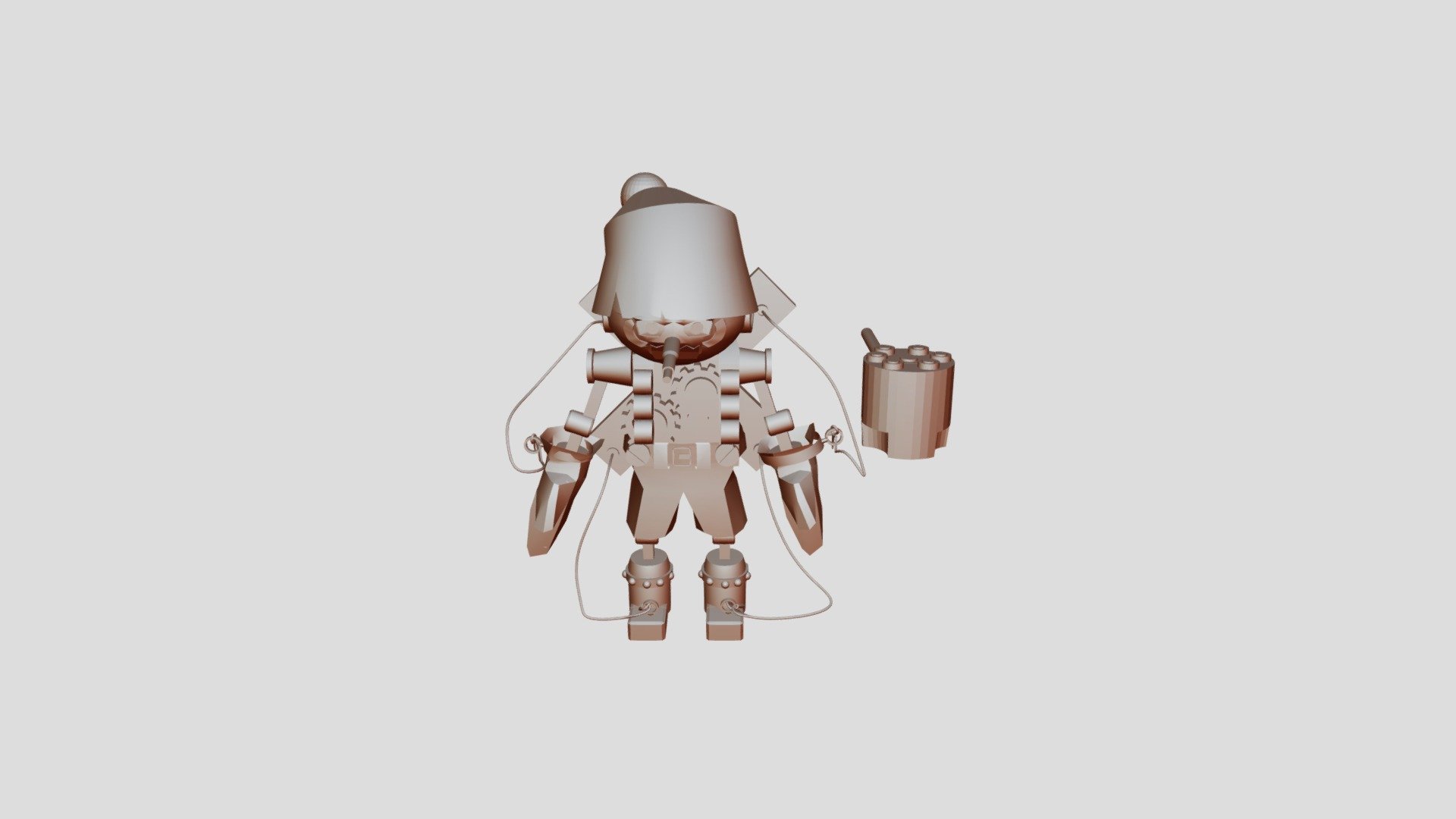 PuppetMon - Download Free 3D model by hdbanks1 [1e340e7] - Sketchfab