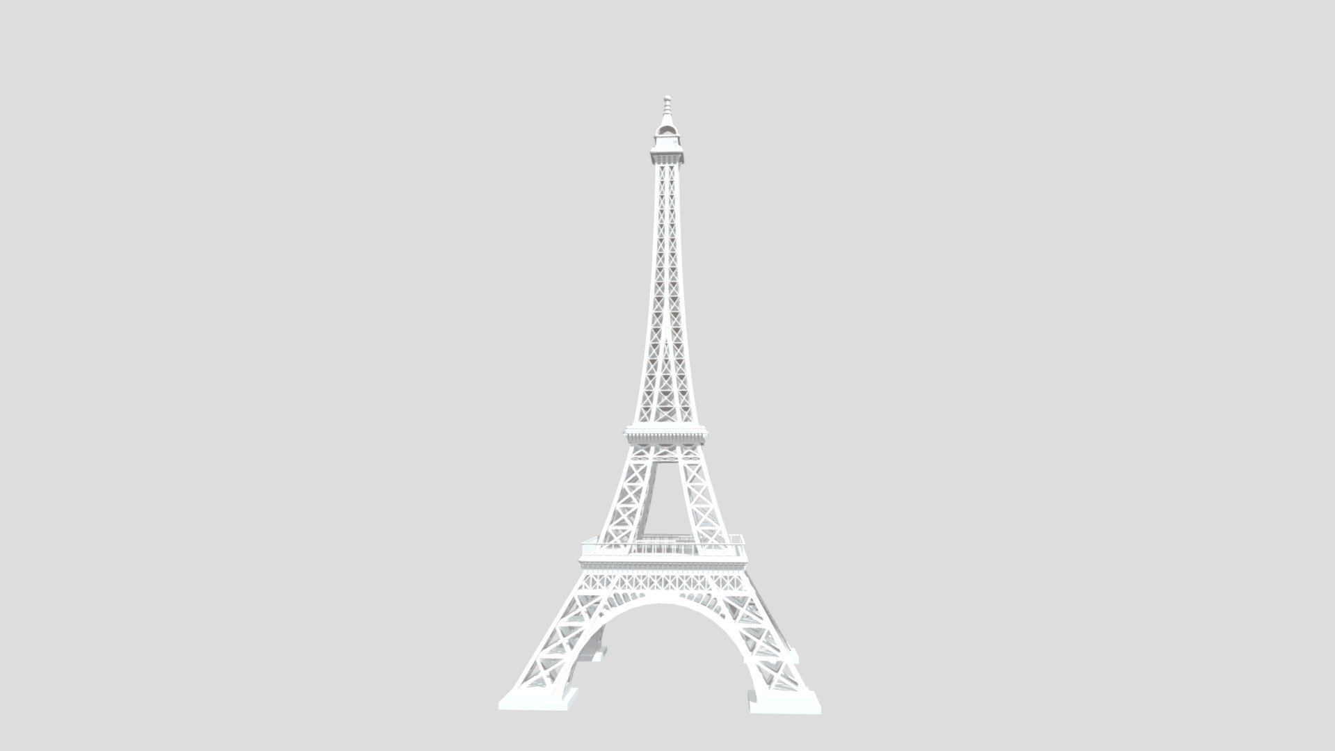 Eiffel Tower Sample - Download Free 3D model by nilvin08 [1e35fbc ...