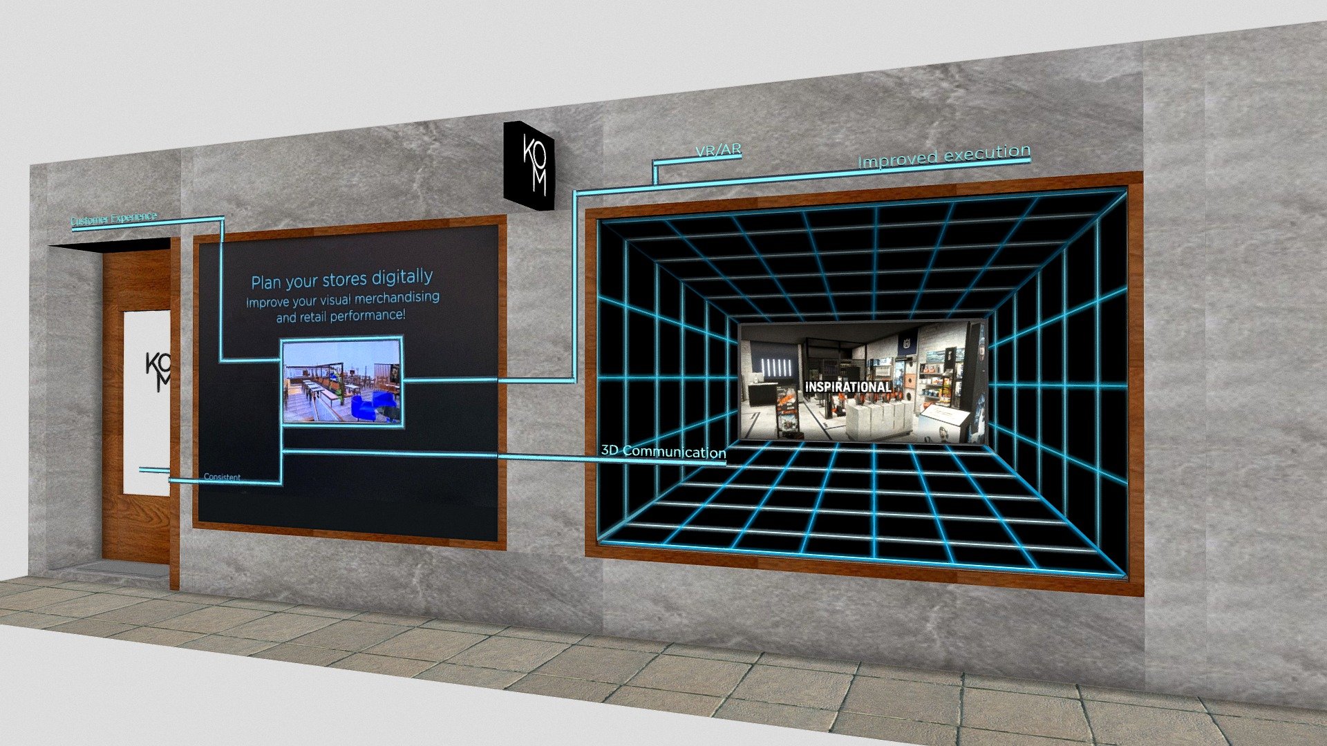 Plan your stores digitally! - 3D model by Kom Agency | Stockholm (@kom ...