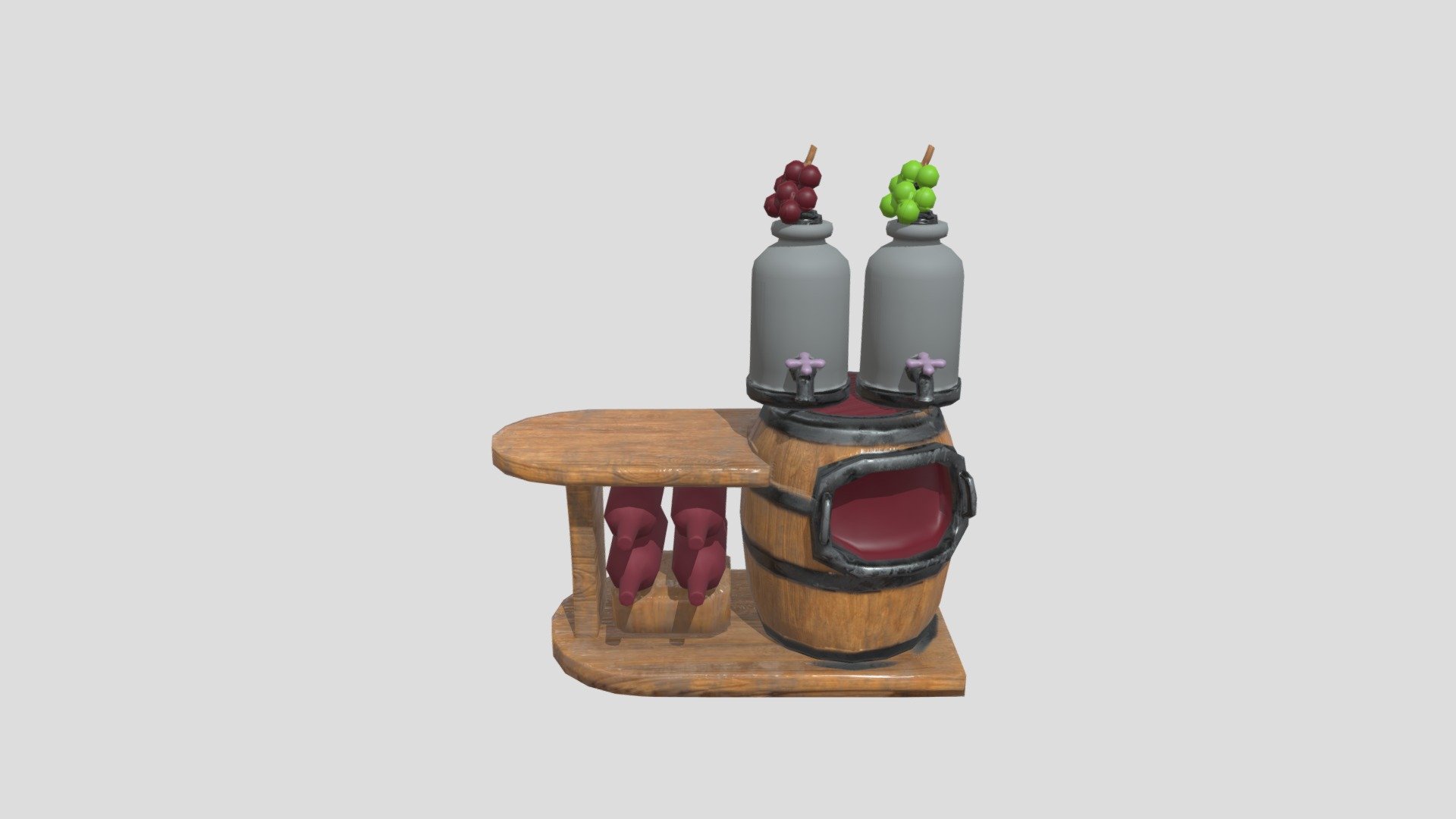 Mini Bar - 3D model by Dirosta (@dirostarabany) [1e36fa0] - Sketchfab