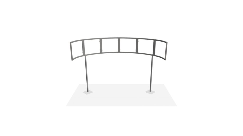 18289 Curved Frames - 3D model by beMatrix [1e371c5] - Sketchfab