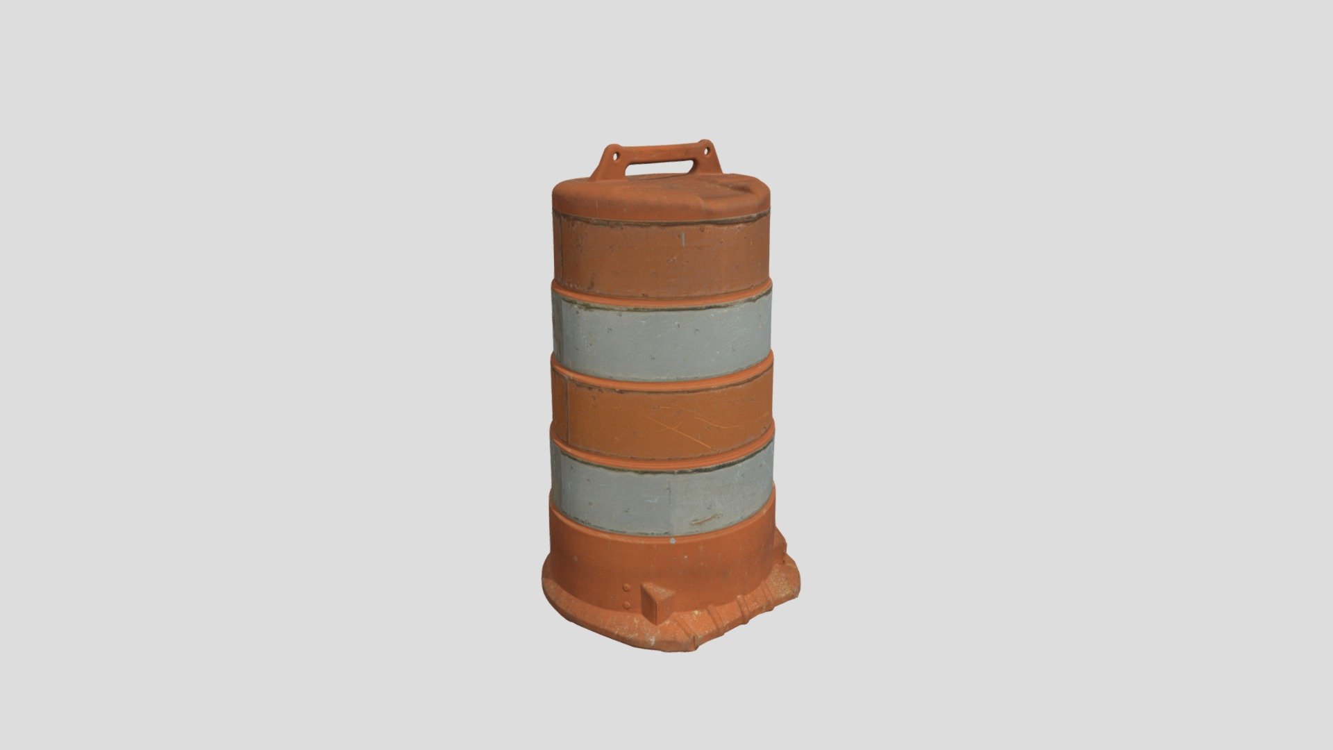 Construction Barrel - 3D scan Quixel Megascans - Download Free 3D model ...