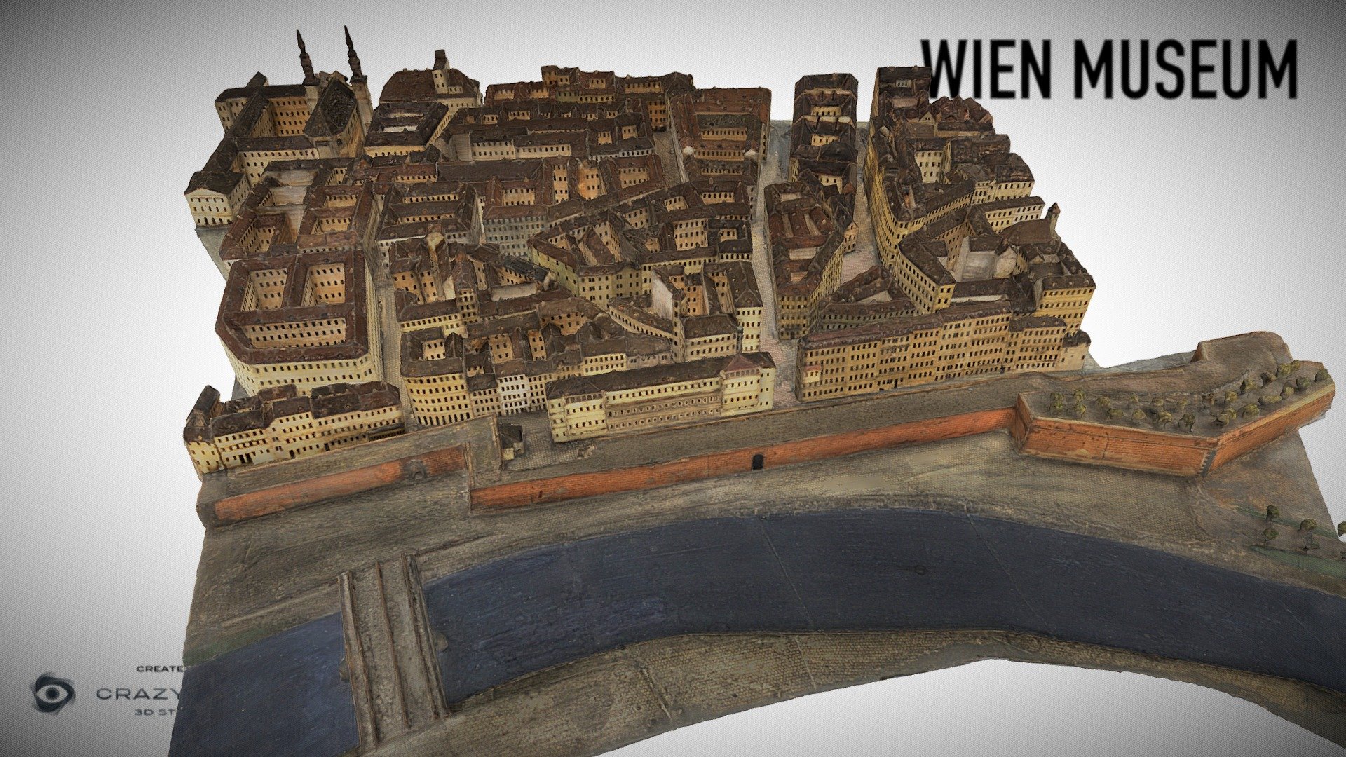 E: Wienmodell von Eduard Fischer 1852-1854 - 3D model by Crazy Eye ...