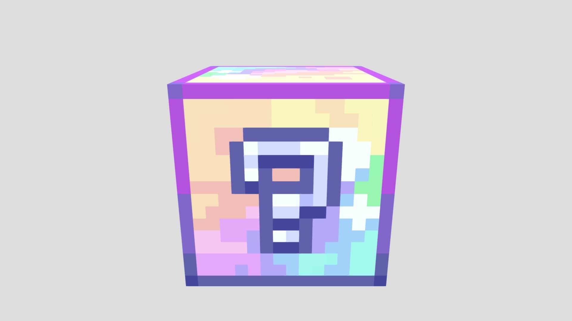 Lucky Block - 3D model by sweetygamer [1e39dd1] - Sketchfab