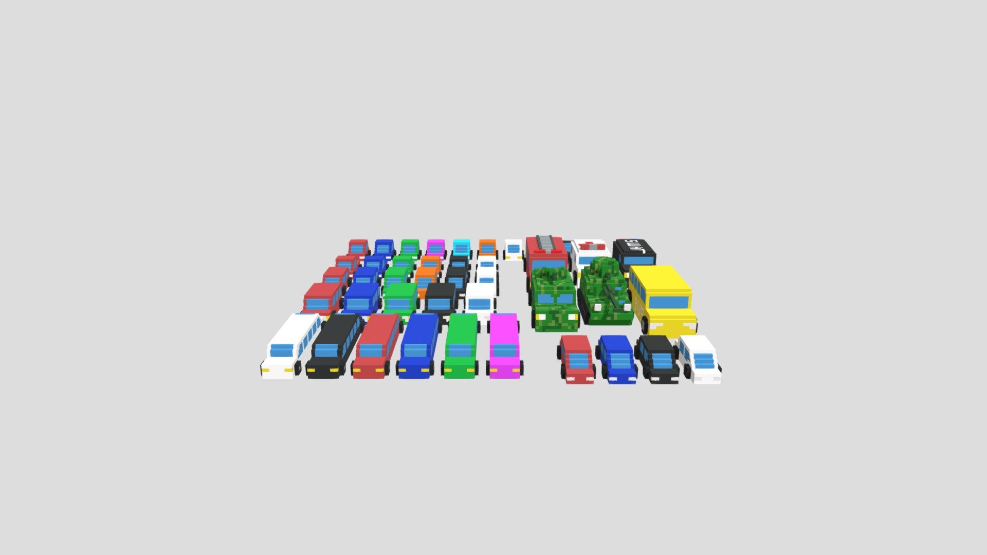 Vehicle (Car) Pack - Download Free 3D model by _WonderBoy_ [1e39ef6 ...
