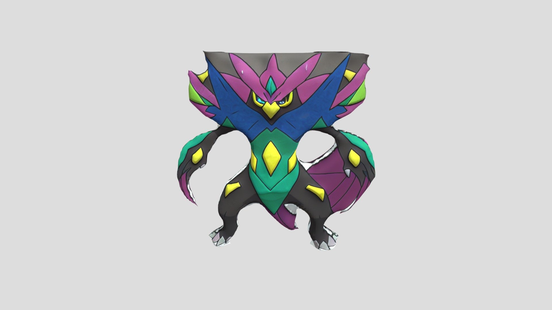 Pokemon Goal 427 - Download Free 3D model by klrxyz [1e3a7c8] - Sketchfab