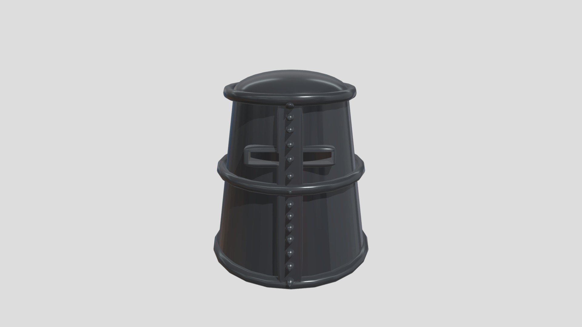 Medieval Bucket Helmet - Download Free 3D model by Stoneworks Game ...