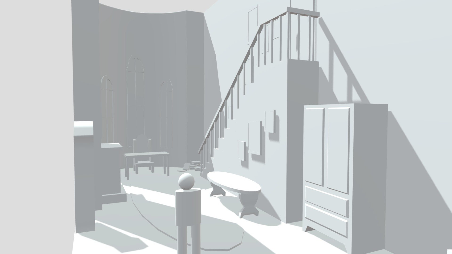 Poe Room 2 - Download Free 3D model by fliffy [1e3ad4b] - Sketchfab
