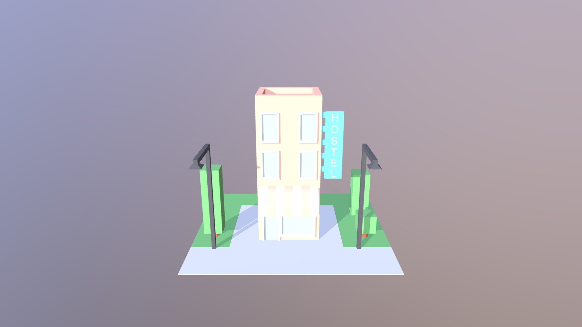 Hostel 3D - 3D model by Ricardo_Vitor (@Richard_Victor) [1e3db06 ...