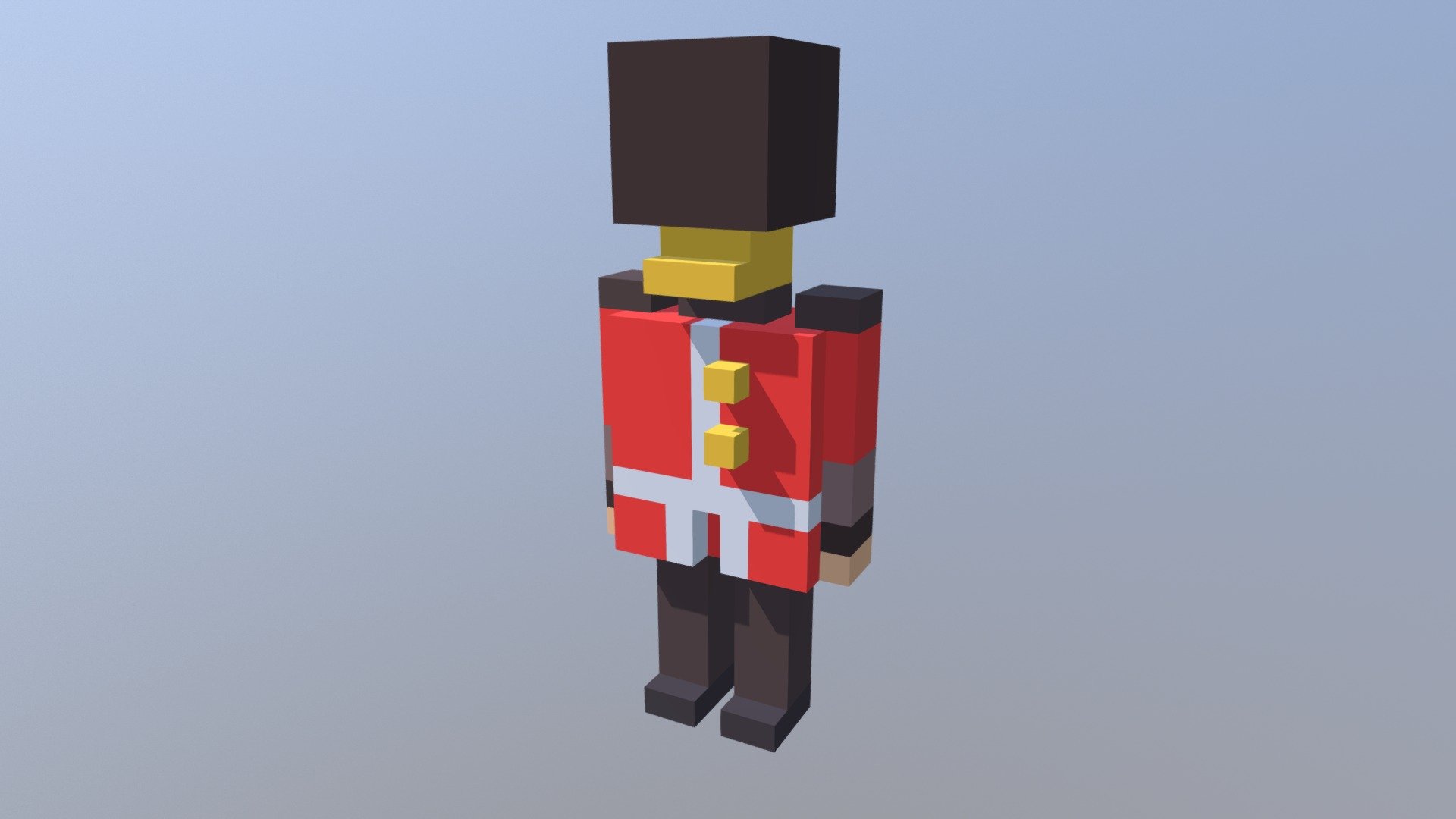 Voxel Queen's Guard - 3D model by Guillermo Willy Moral (@willymoral ...
