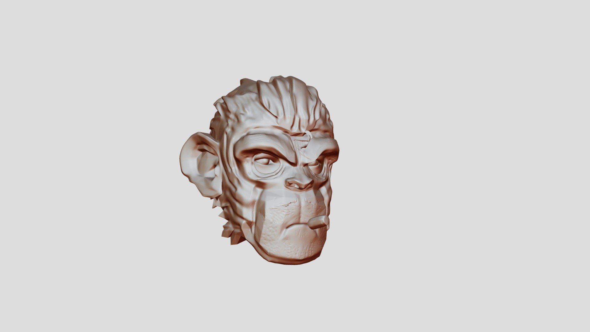 pogo the space monkey gta5 1/12 head - Download Free 3D model by ...