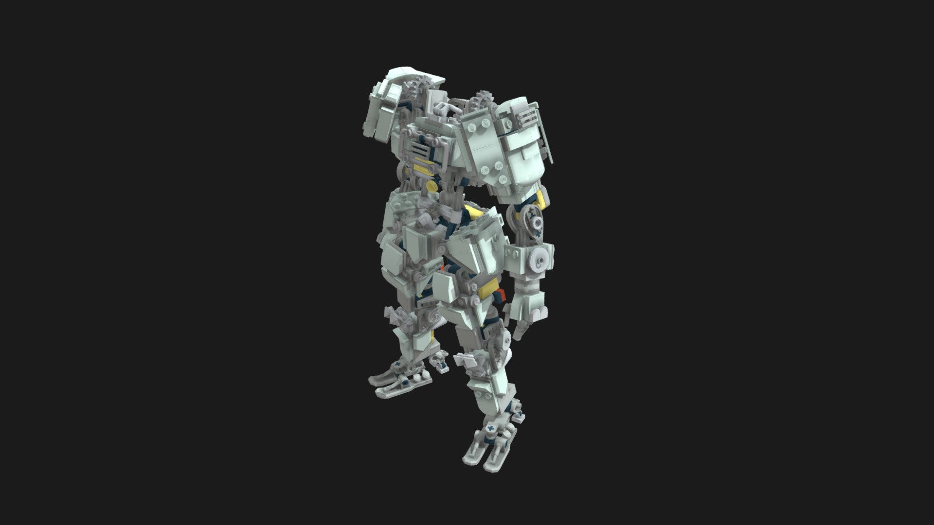 [LEGO] Green Tempest Mk3 - 3D model by Icedmi [1e3f3a6] - Sketchfab