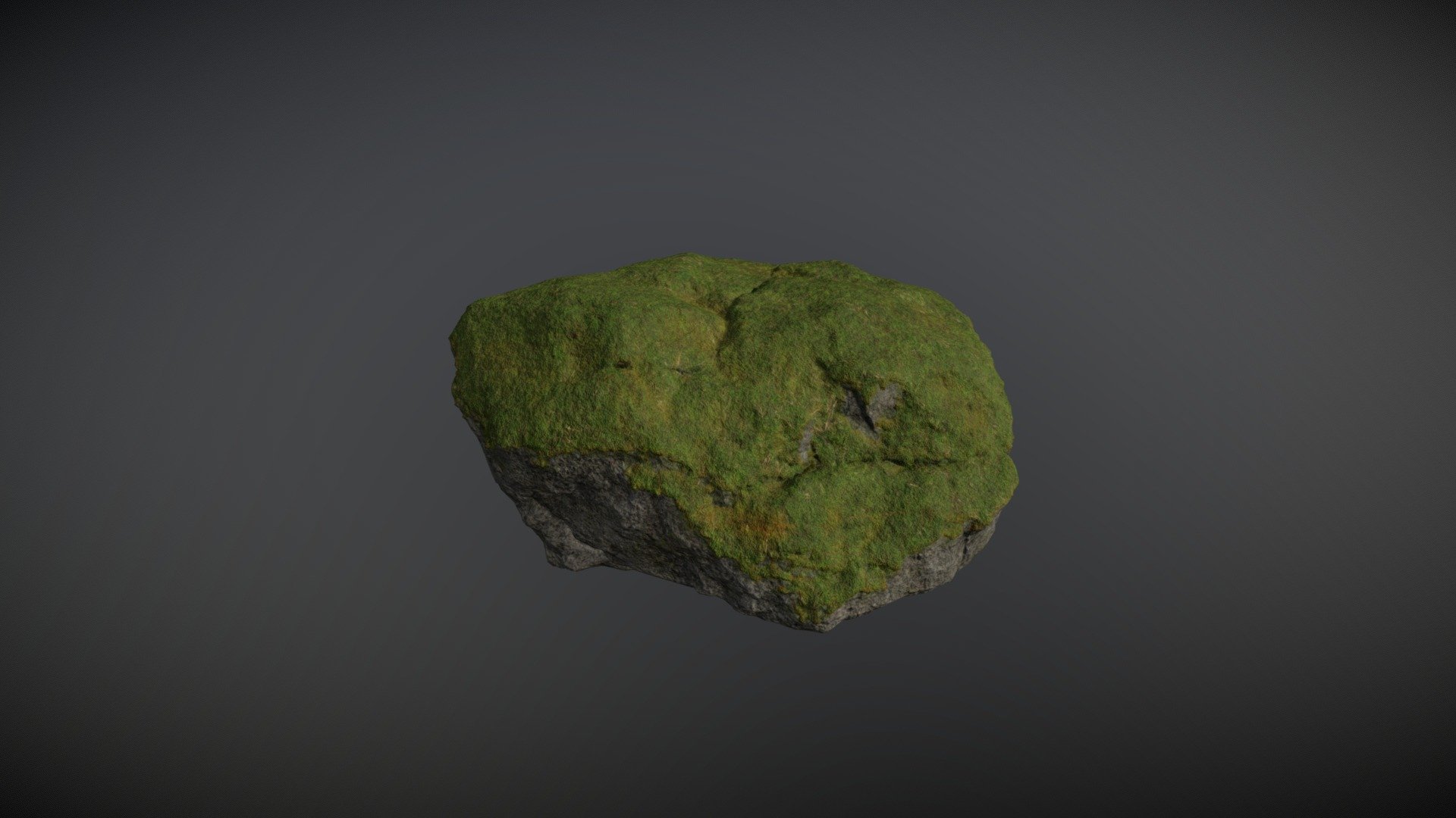 Mossy_Rock - 3D model by Vejza [1e3f3f4] - Sketchfab