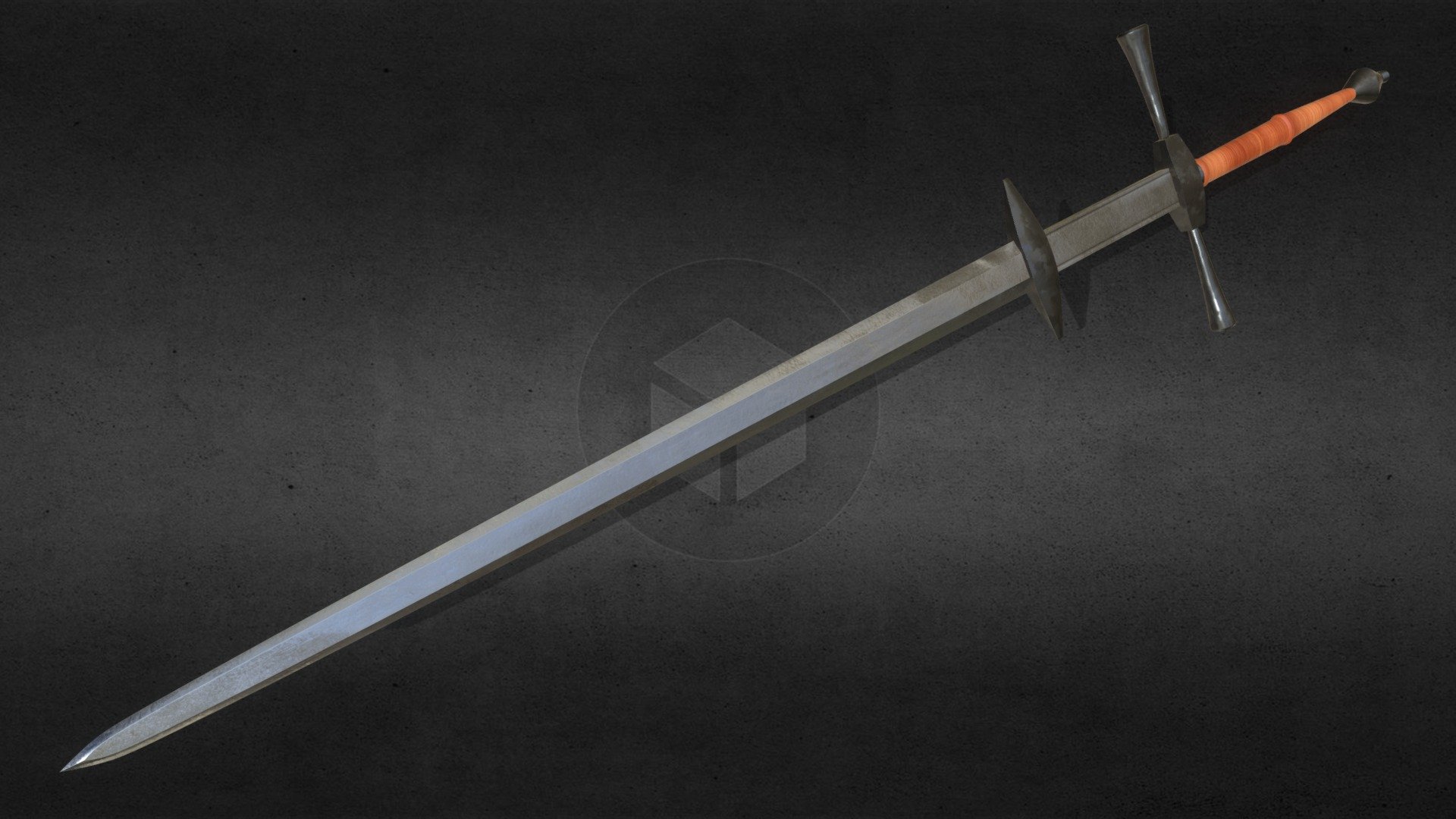 Zweihander Medieval Sword - Download Free 3D model by LiesenfeldB ...