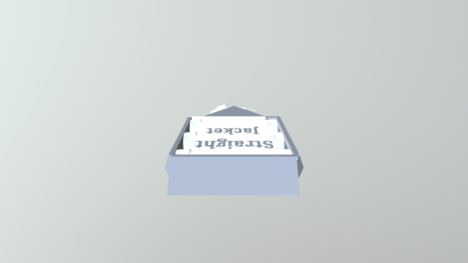 Strait Jacket - 3D model by Codered379 [1e43615] - Sketchfab