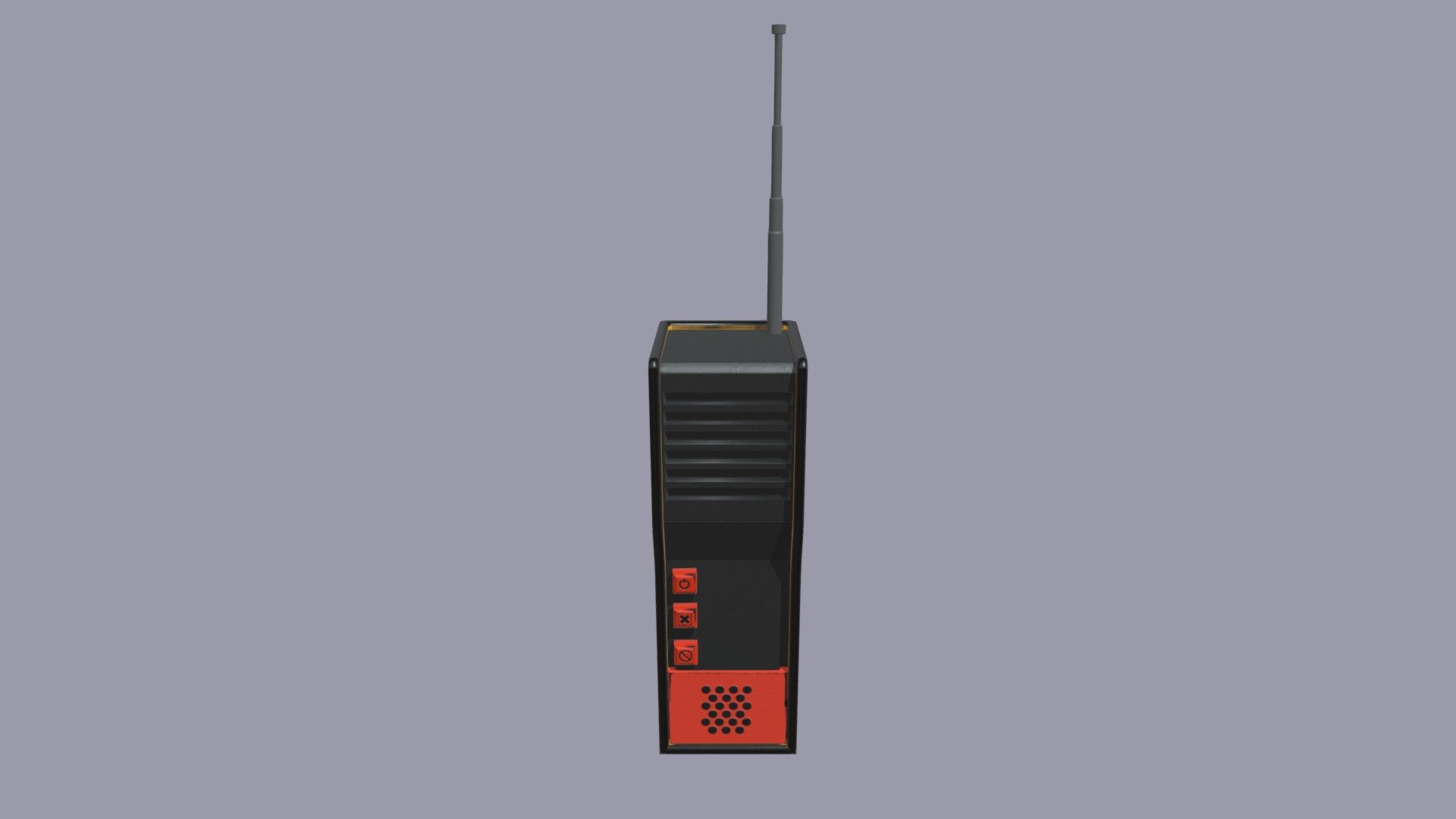 Radio - Download Free 3D model by Nitish Nair (@nnair) [1e45394 ...