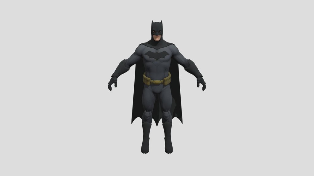 Batman for FREE - A 3D model collection by PiedroNZ - Sketchfab