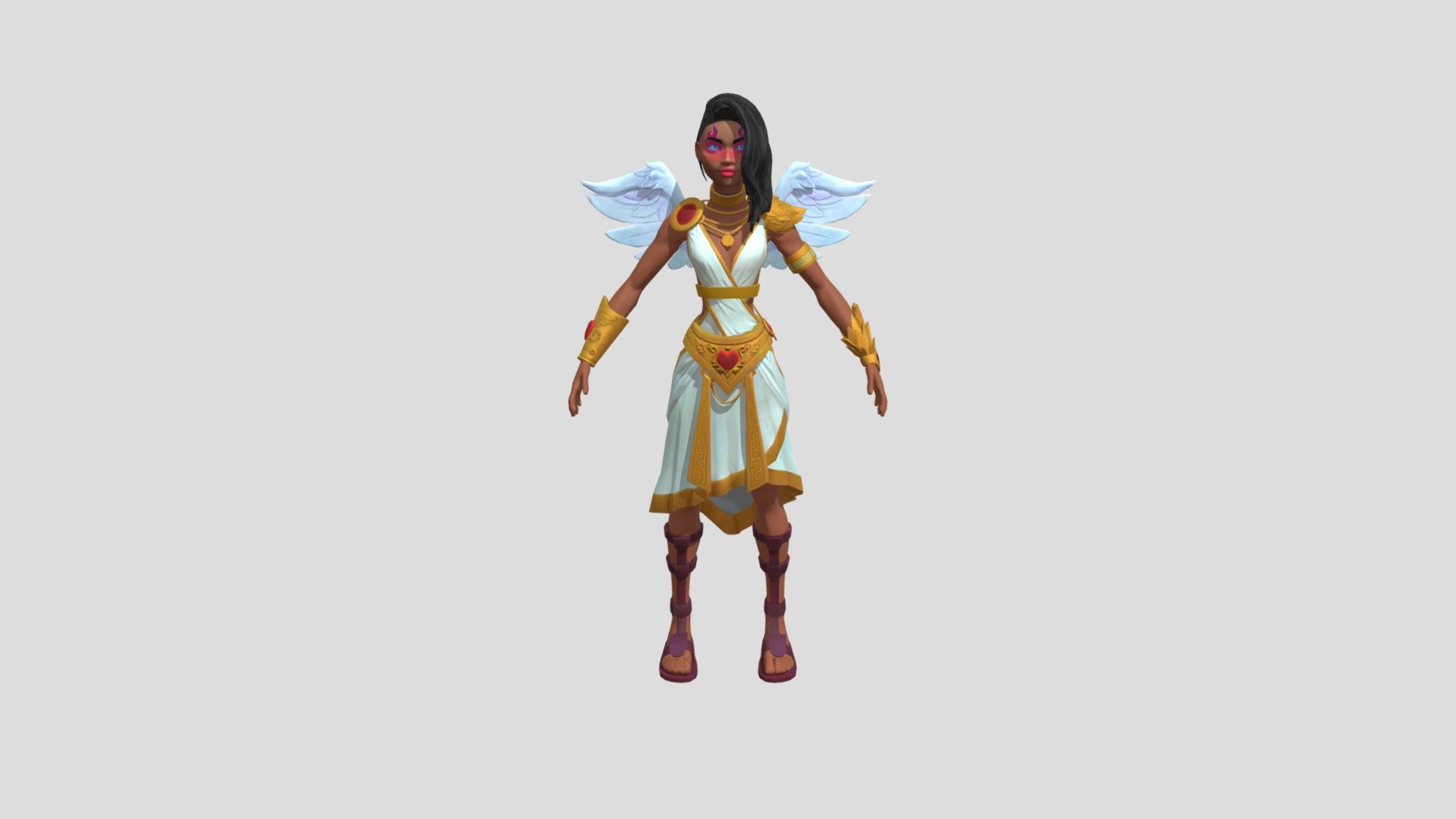 Fire Queen - Download Free 3D model by Meepers788 [1e4817b] - Sketchfab