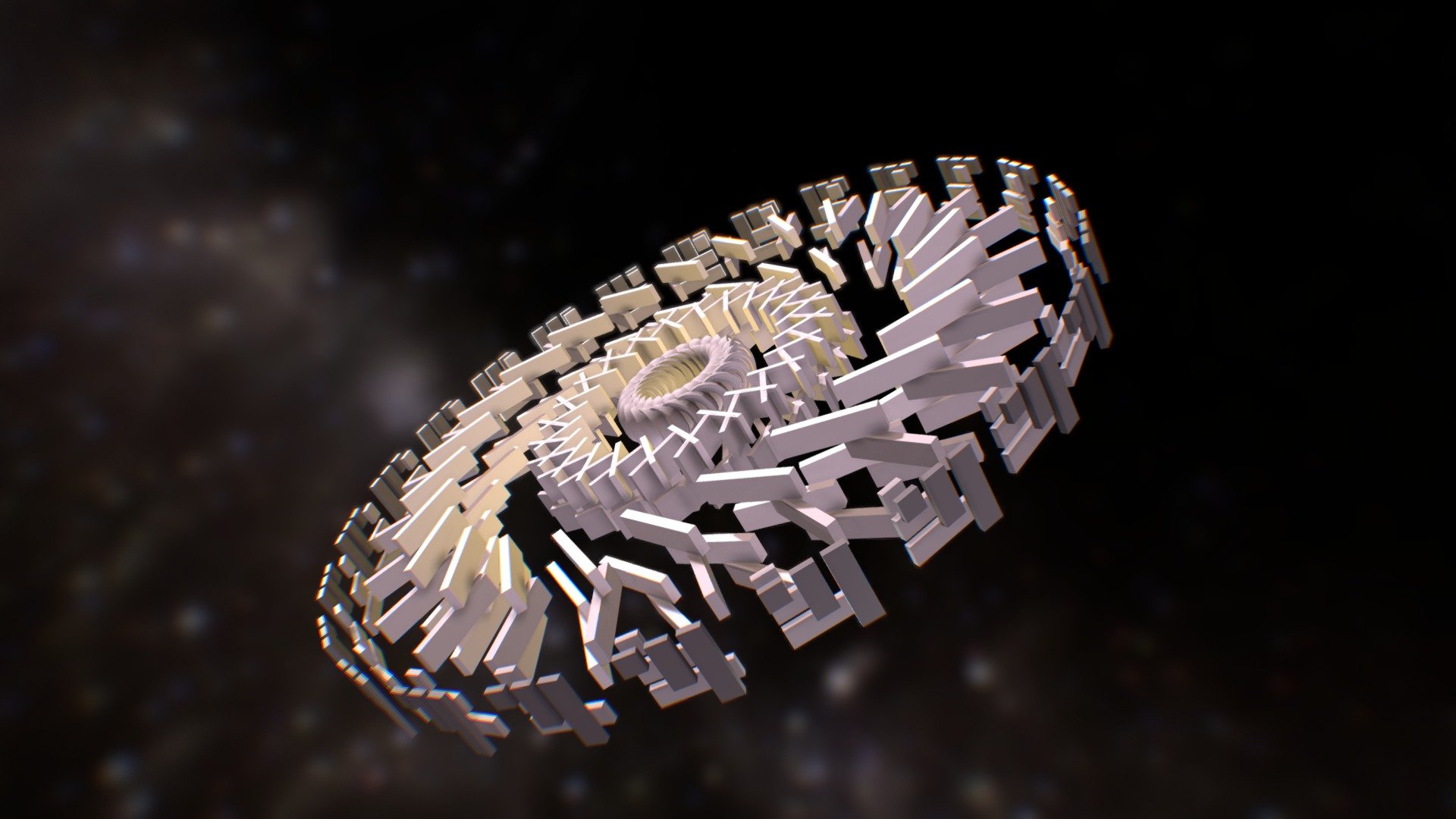 Abstract Dyson Sphere - 3D model by Tahsin Ridwan Pulok (@tahsinpulok ...