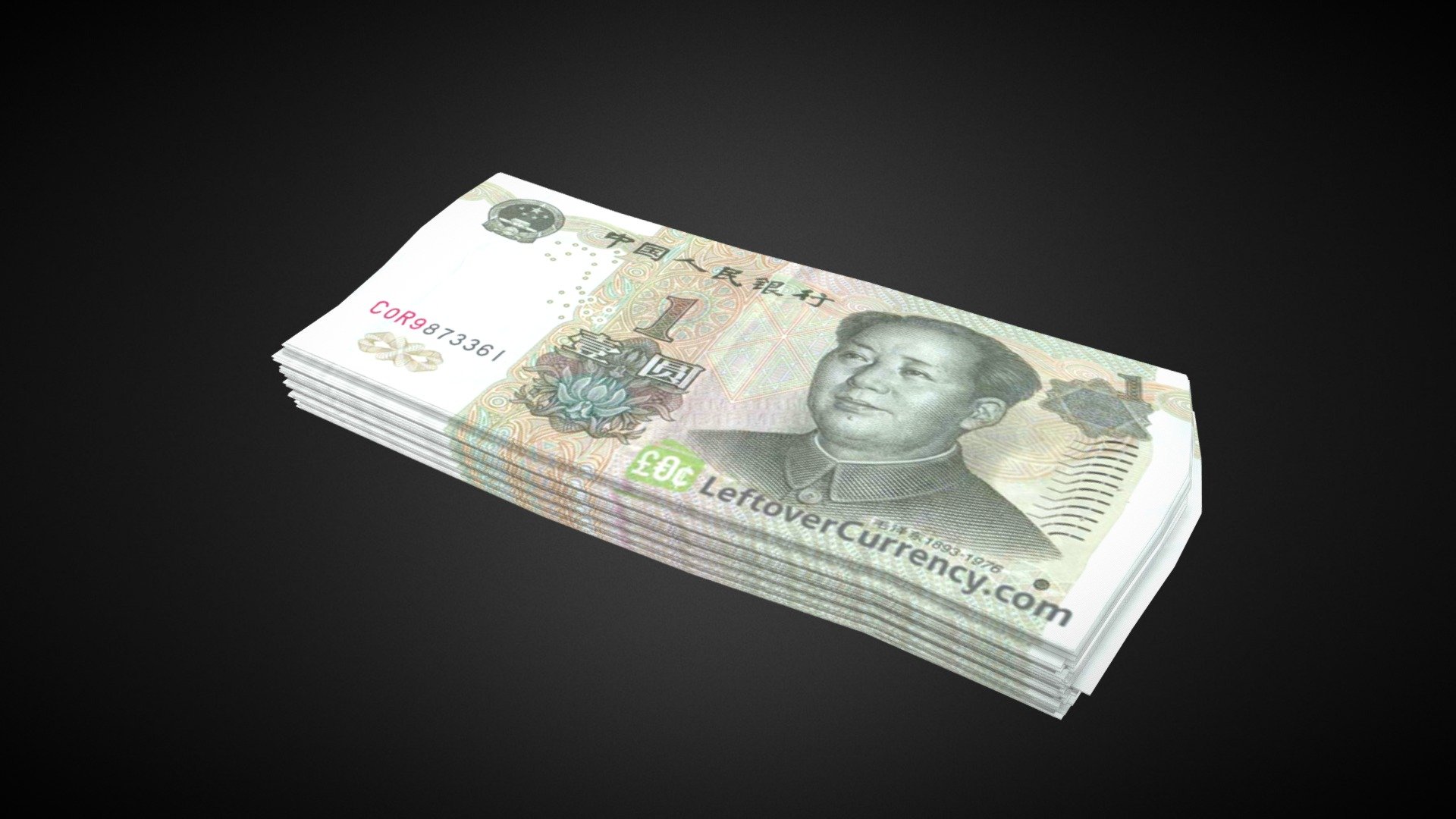 ONE YUAN STACK - Download Free 3D model by Funky (@vojka93) [1e4a872 ...
