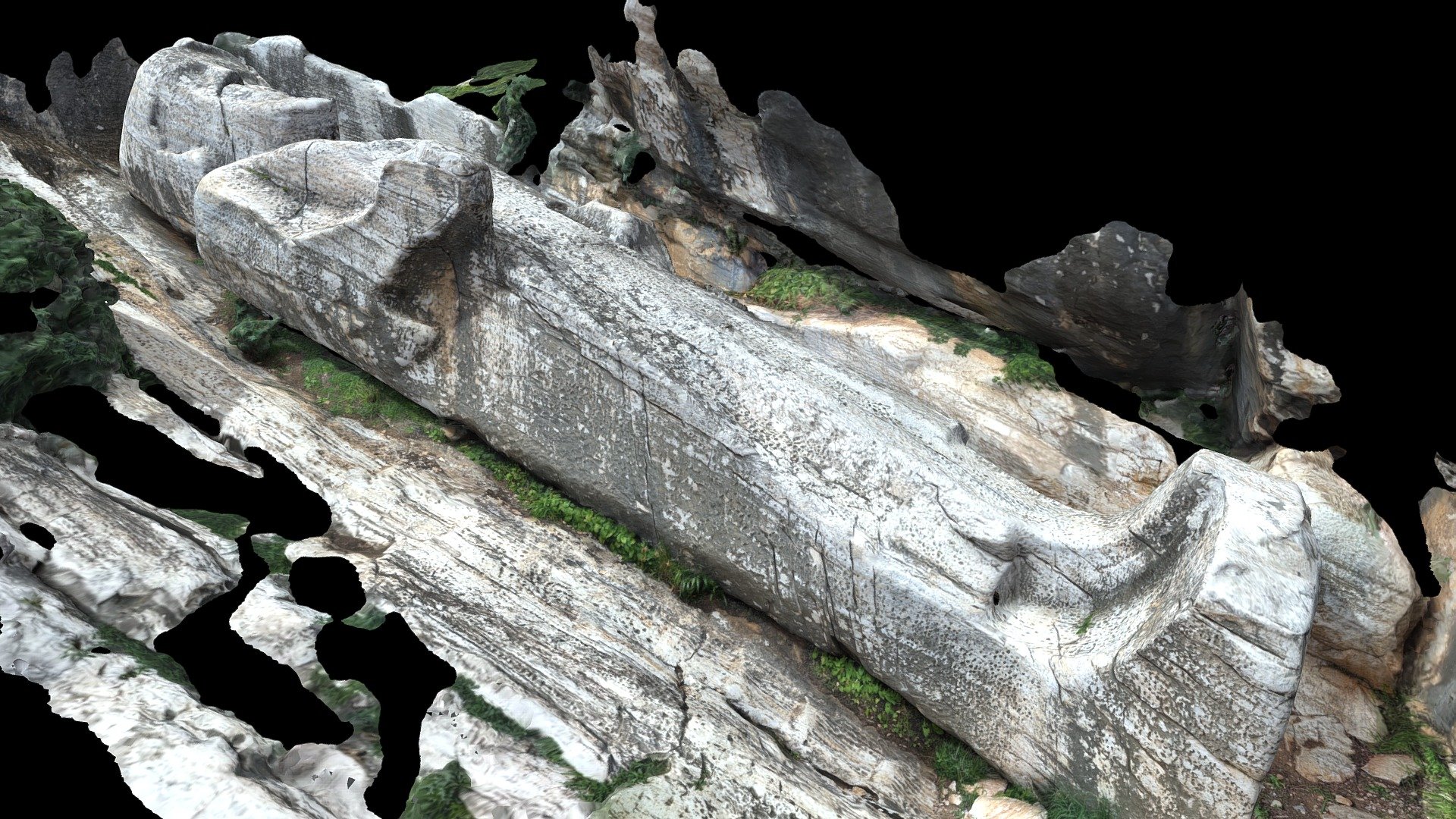 Kouros of Apollo ( Colossus of Dionysus) - Download Free 3D model by ...