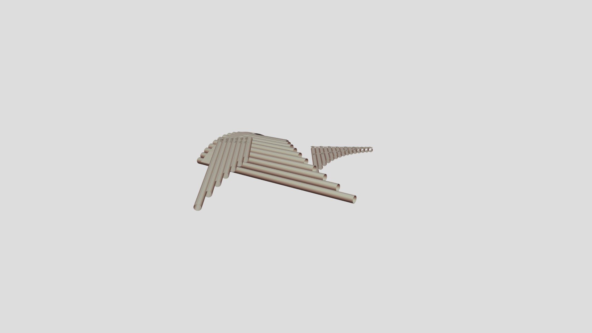 flauta_inca - Download Free 3D model by felipetalles [1e4cfc5] - Sketchfab