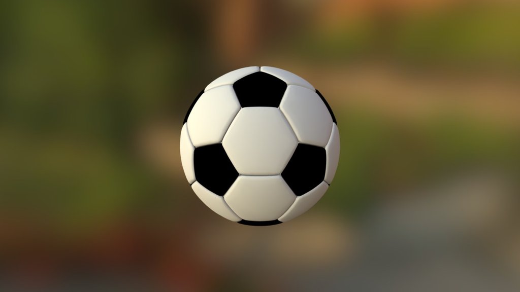 Football - 3D model by Peter James (@peterjames) [1e4e8a4] - Sketchfab