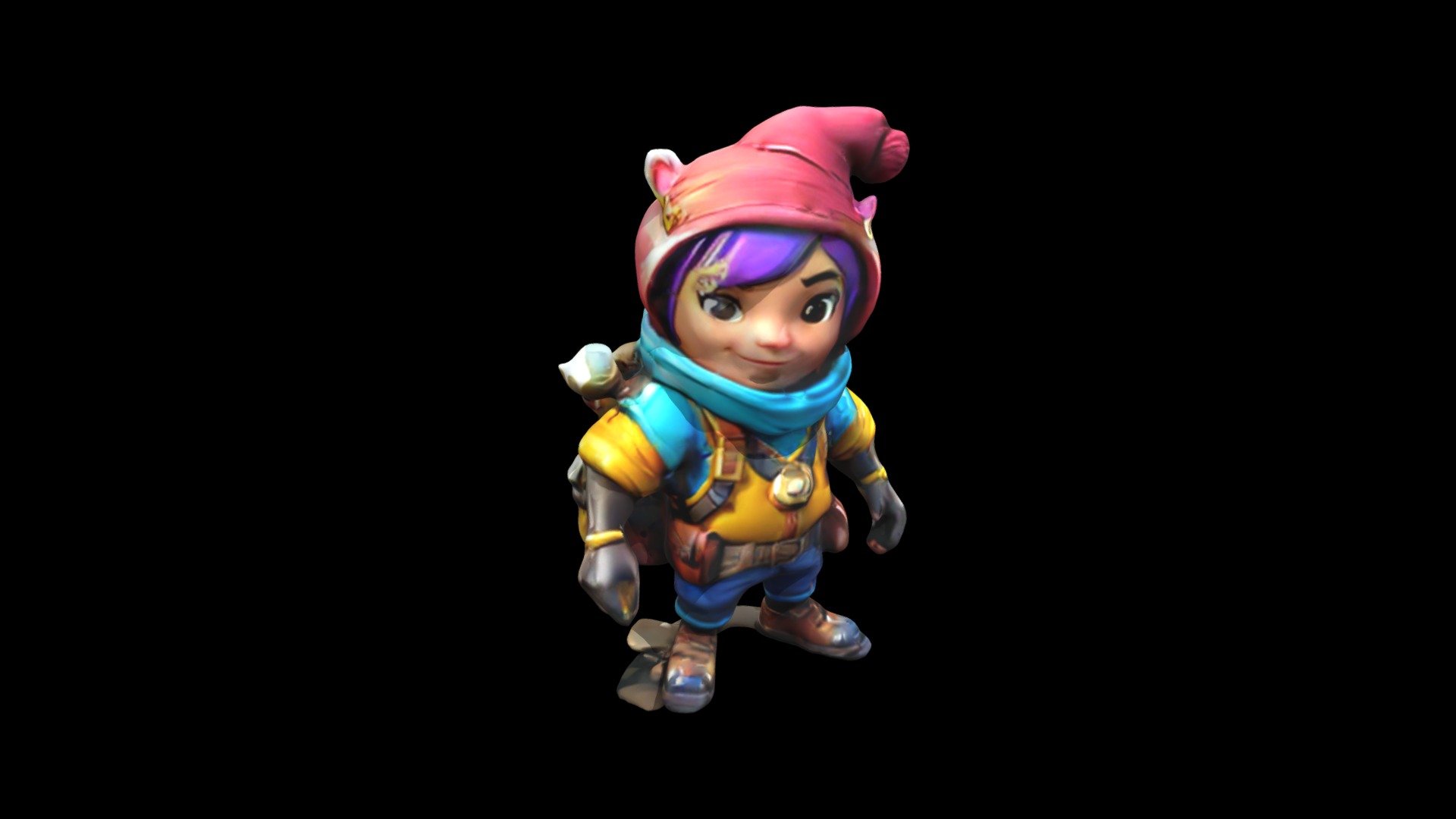 Raya, the main character from Raya and the Last - Download Free 3D ...