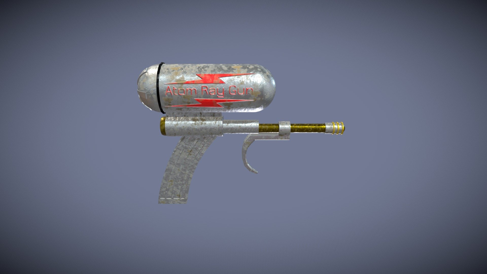 Moulton Chris Ray Gun - 3D model by ChrisMoulton [1e4fcee] - Sketchfab