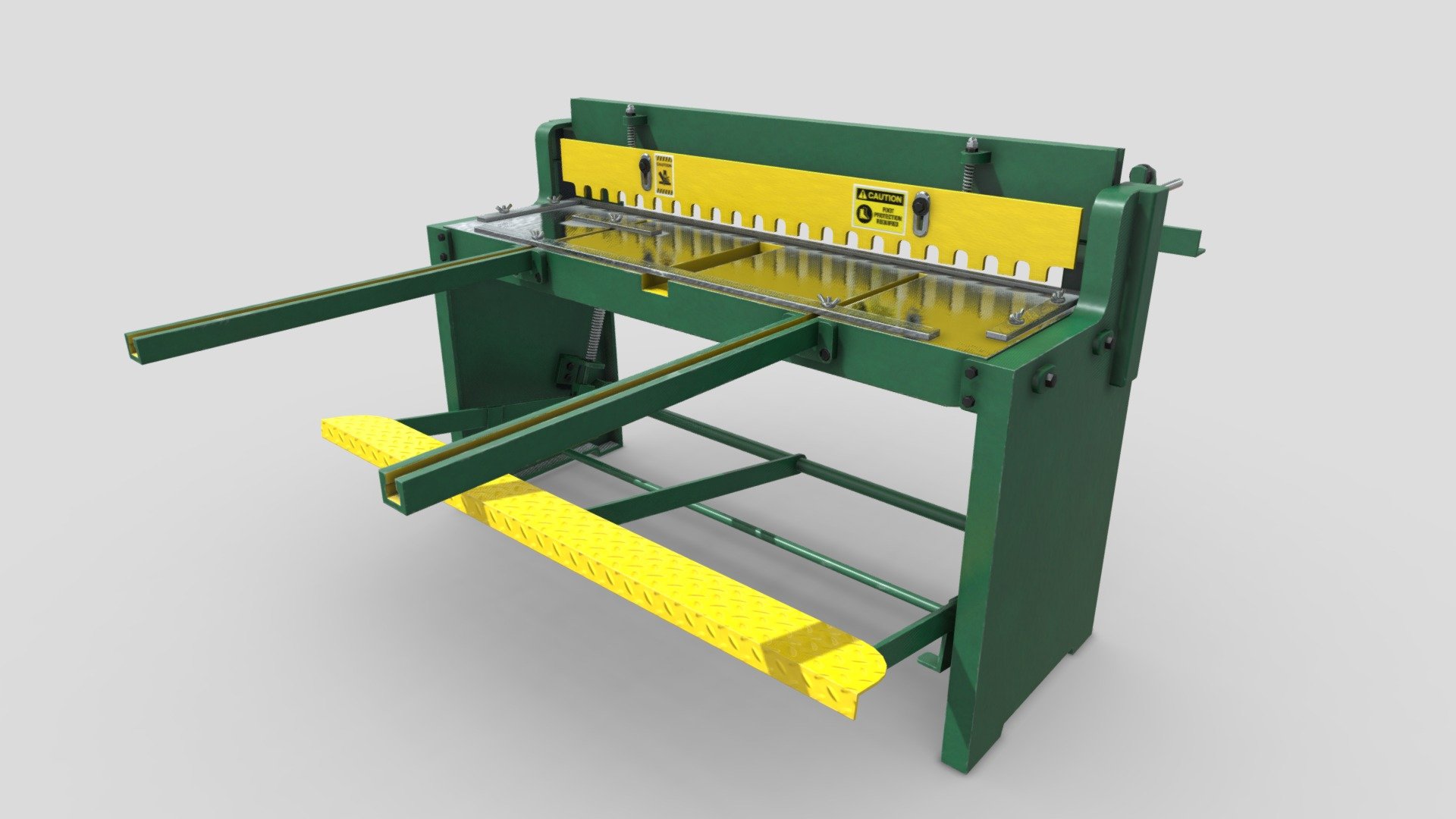 Sheet Metal Shear - Buy Royalty Free 3D model by ChakkitPP [1e4fd0f ...