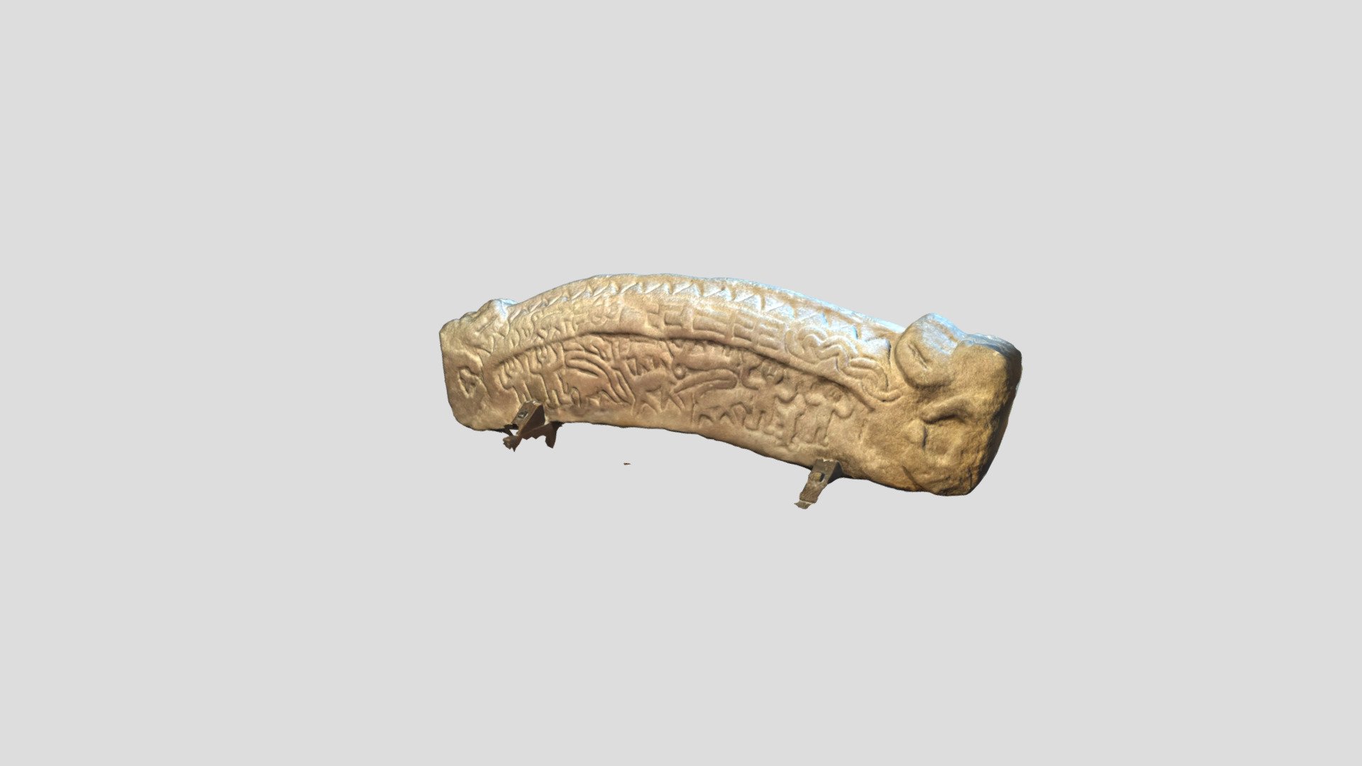 Heysham Hogback - colour - Download Free 3D model by Chapel_Prints_CO ...