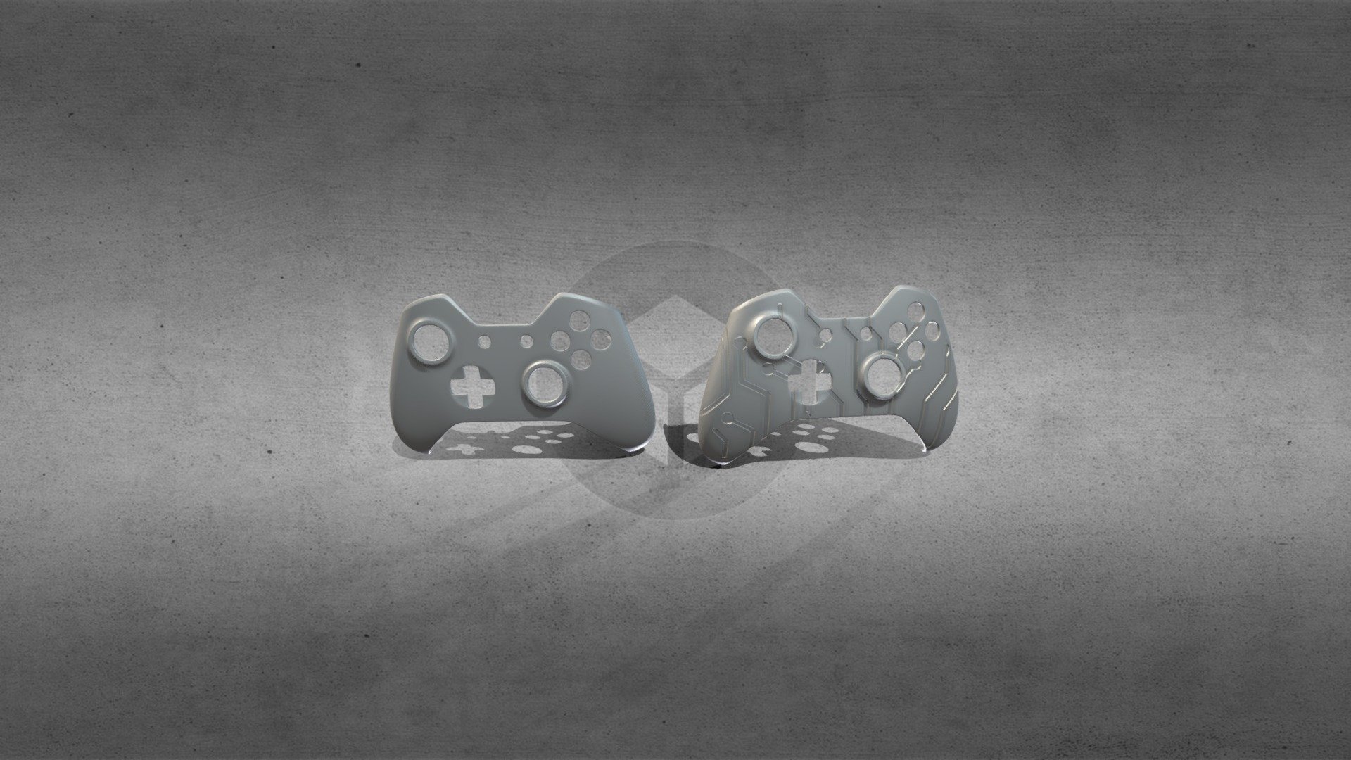 Xbox Controllers - Download Free 3D model by unknown controller (@unknowncontroller) [1e50a45 ...