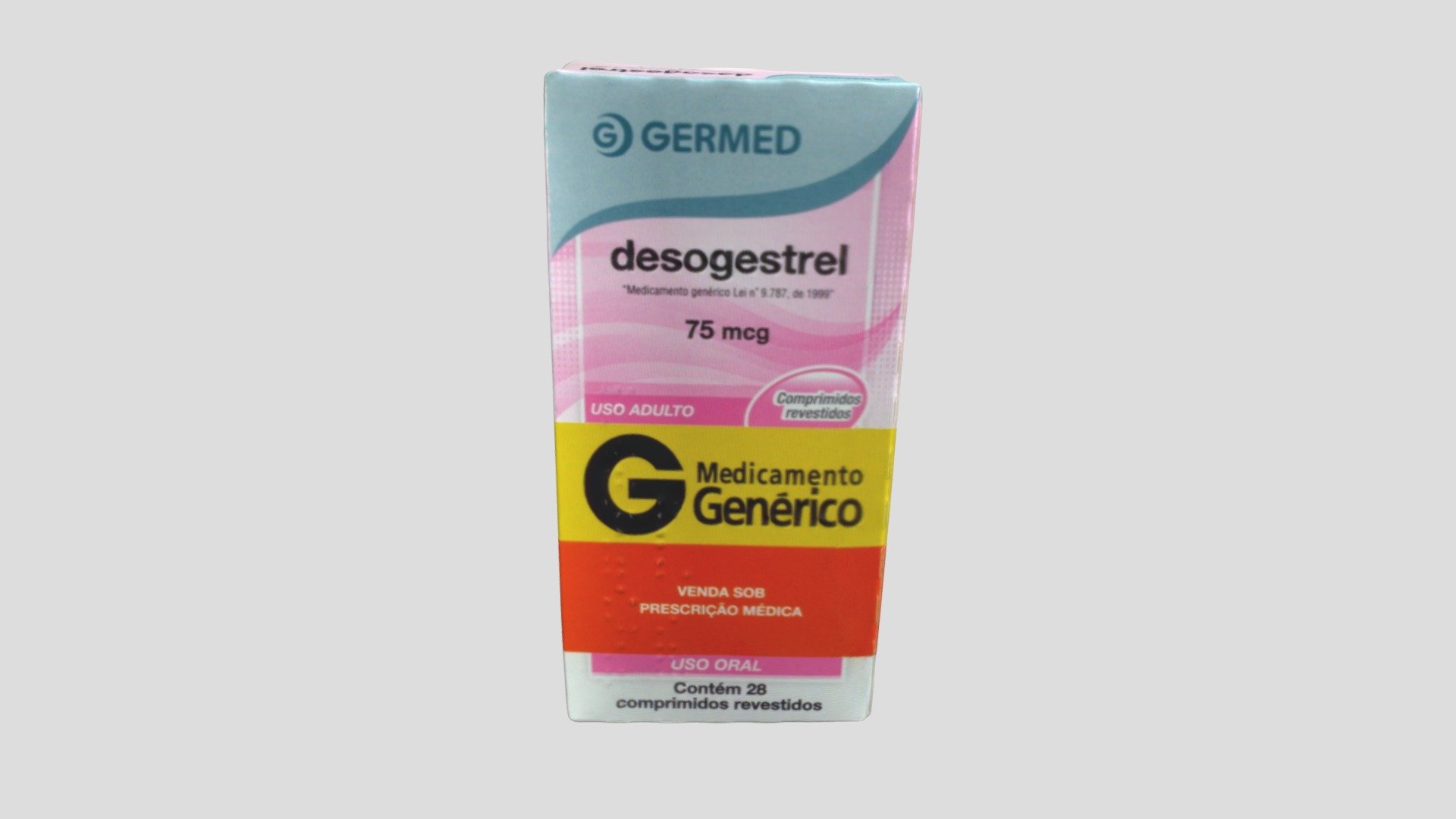 GERMED - (A) Desogestrel 28 cp - 3D model by 42LabsCS [1e51a43] - Sketchfab